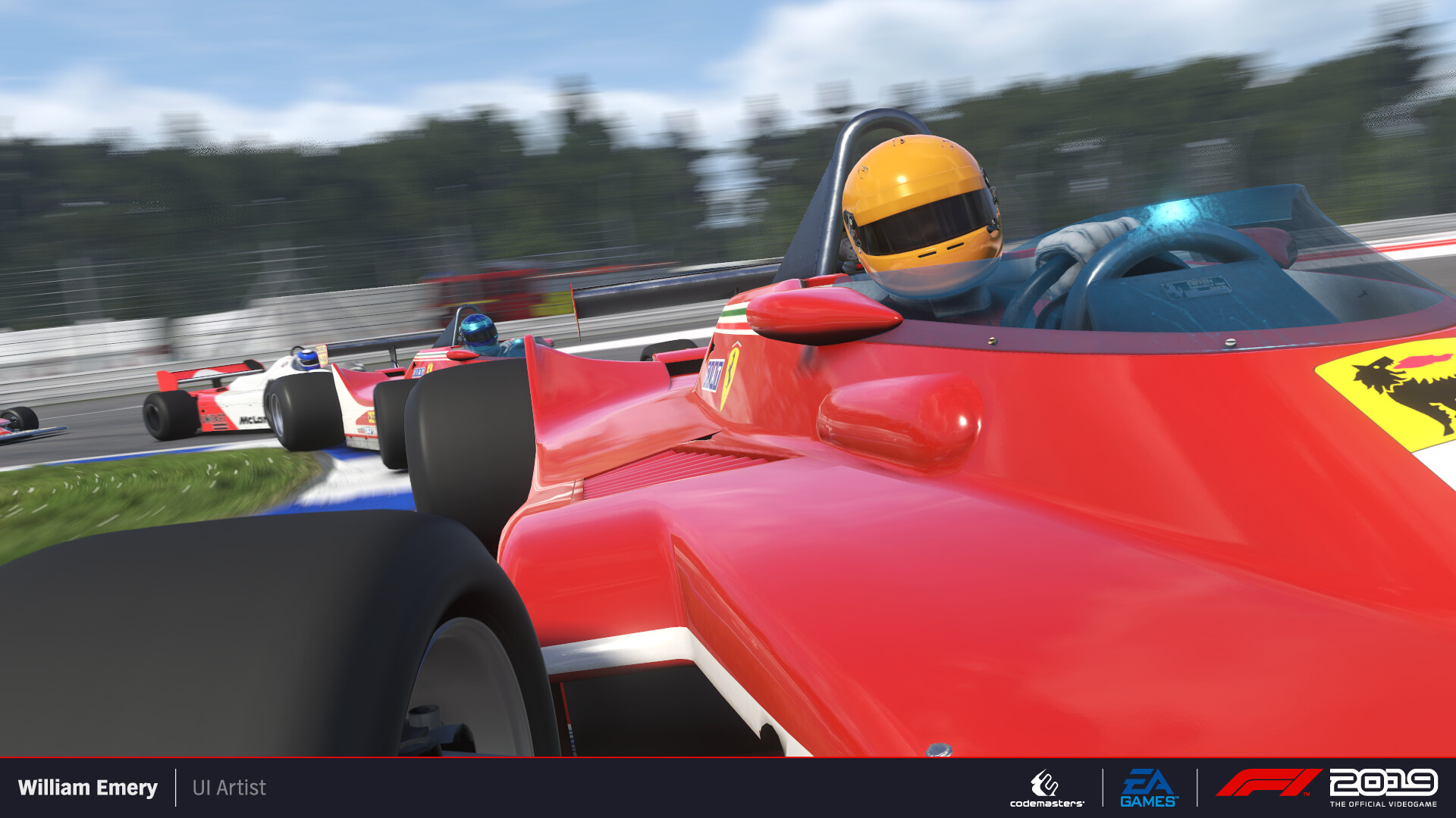 William Emery - F1 2019 - Game Photography