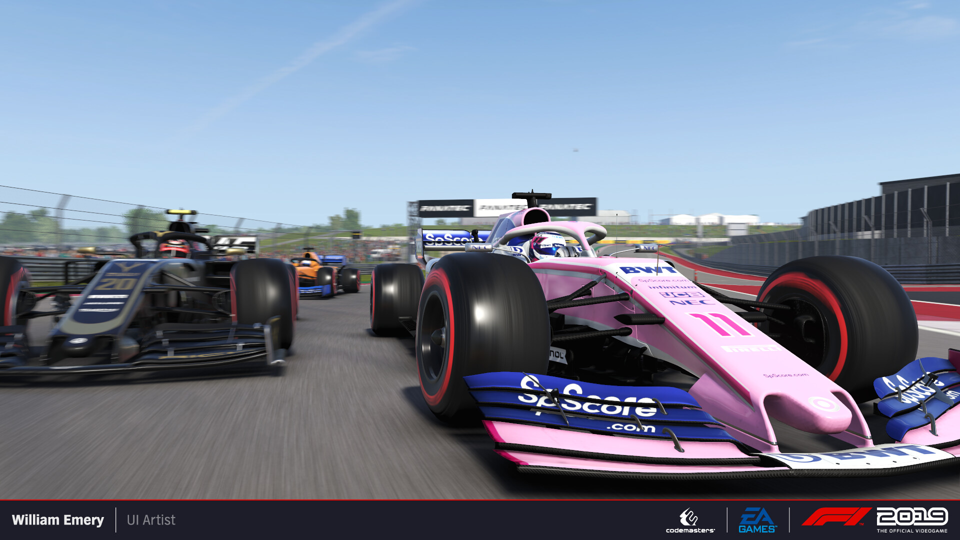William Emery - F1 2019 - Game Photography