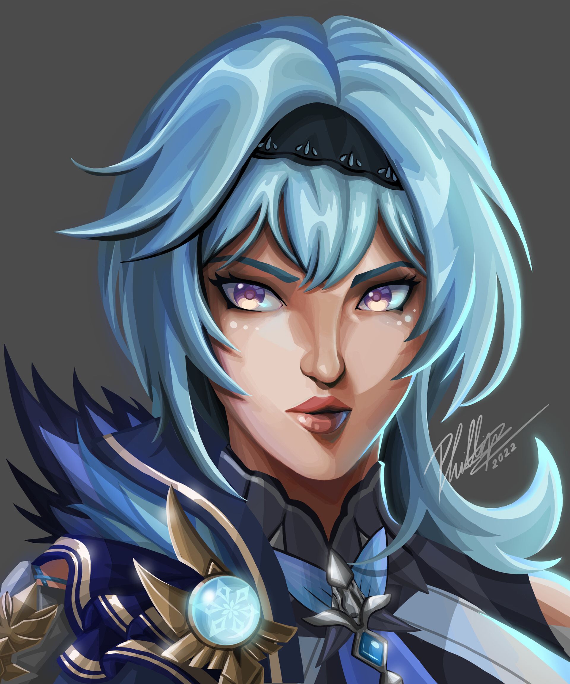 ArtStation - Eula - Genshin Impact