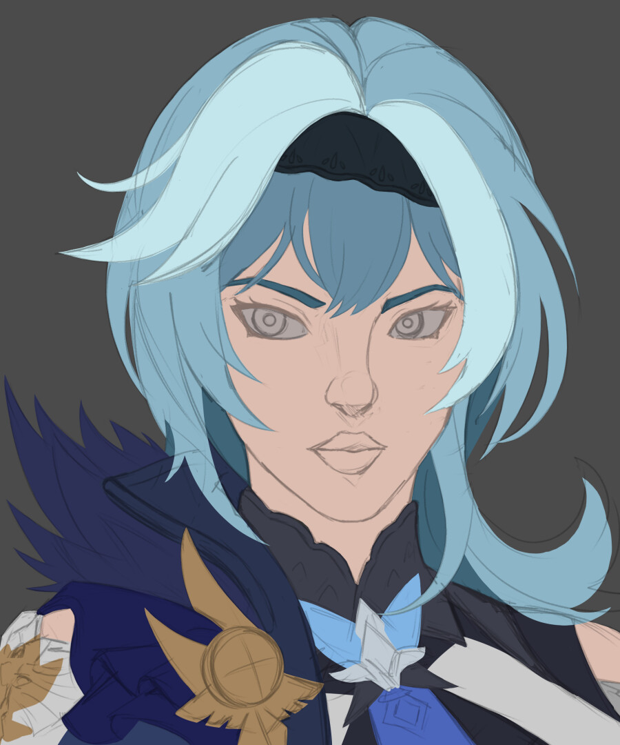 Phillip Casegger Lie - Eula - Genshin Impact