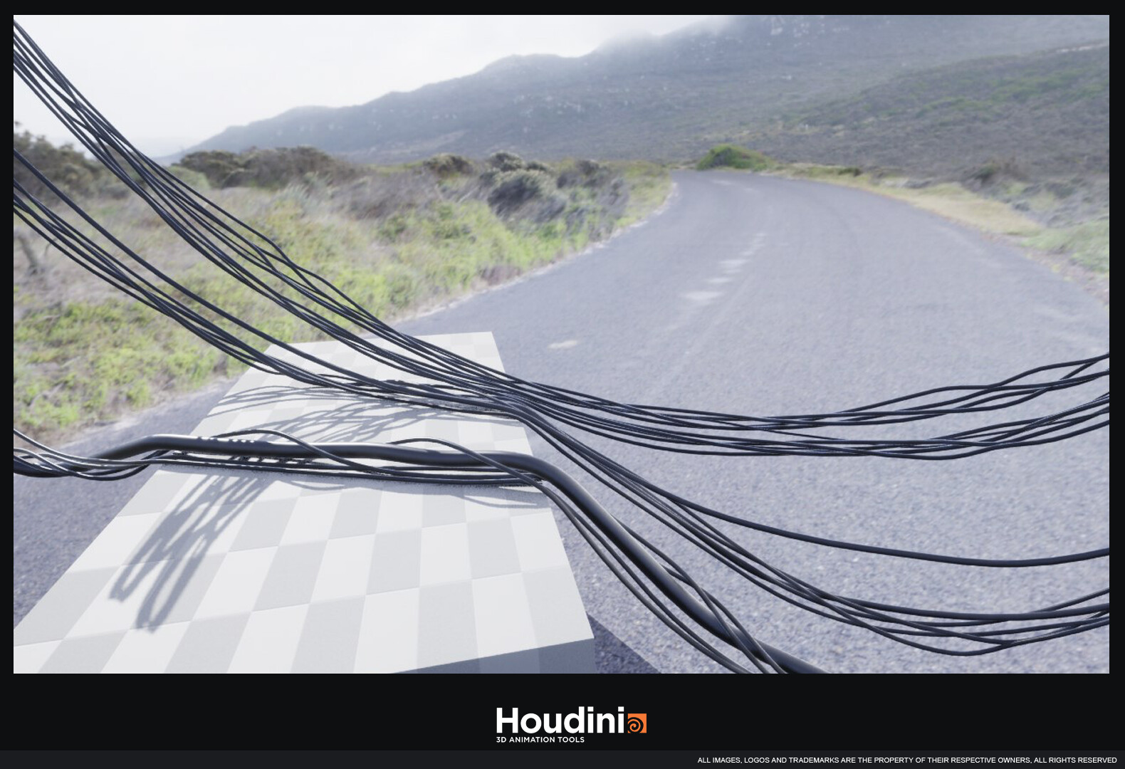 ArtStation - Procedural Cable Tool - Houdini (HDA)