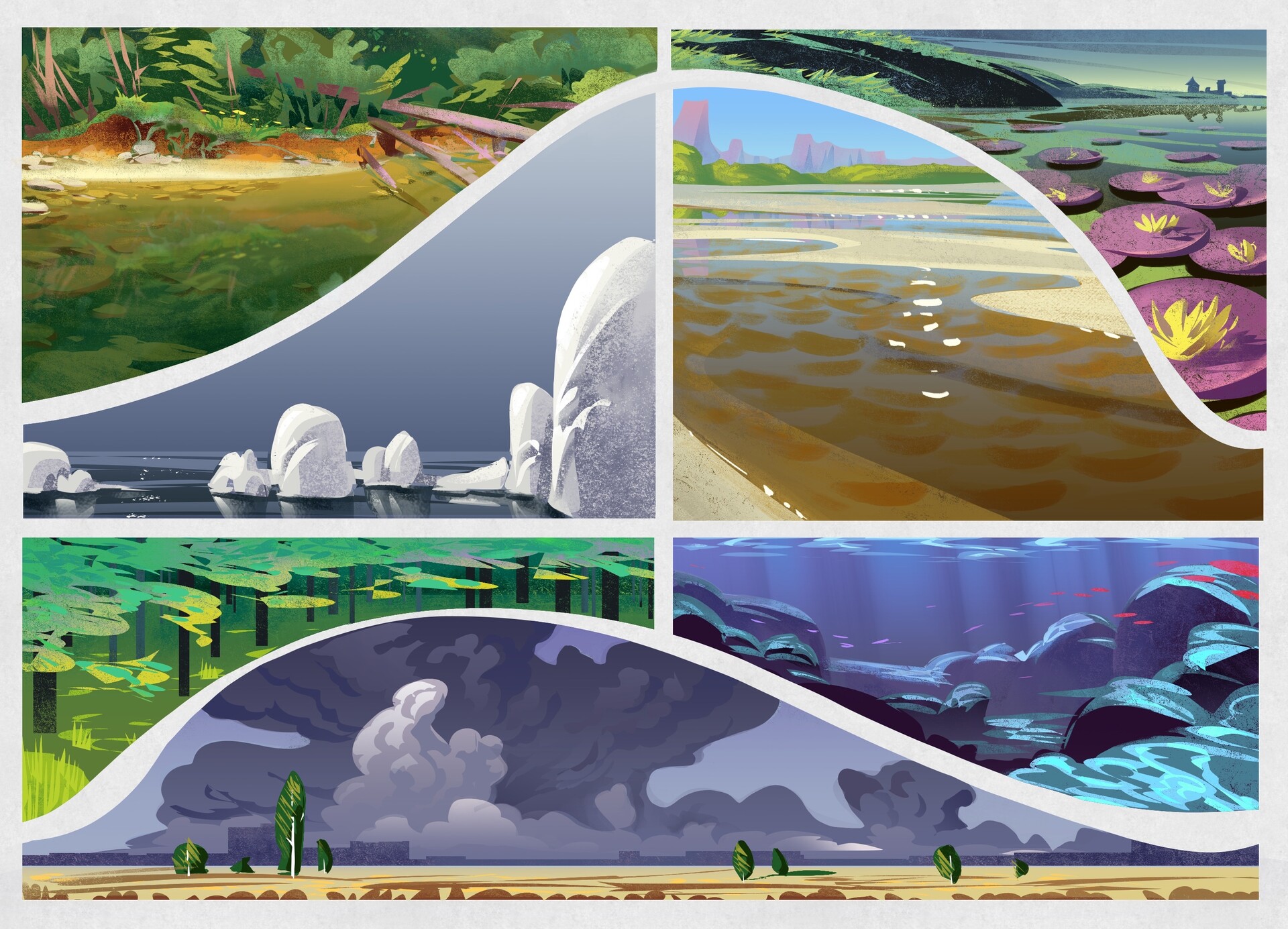 ArtStation - Thumbnail Landscapes