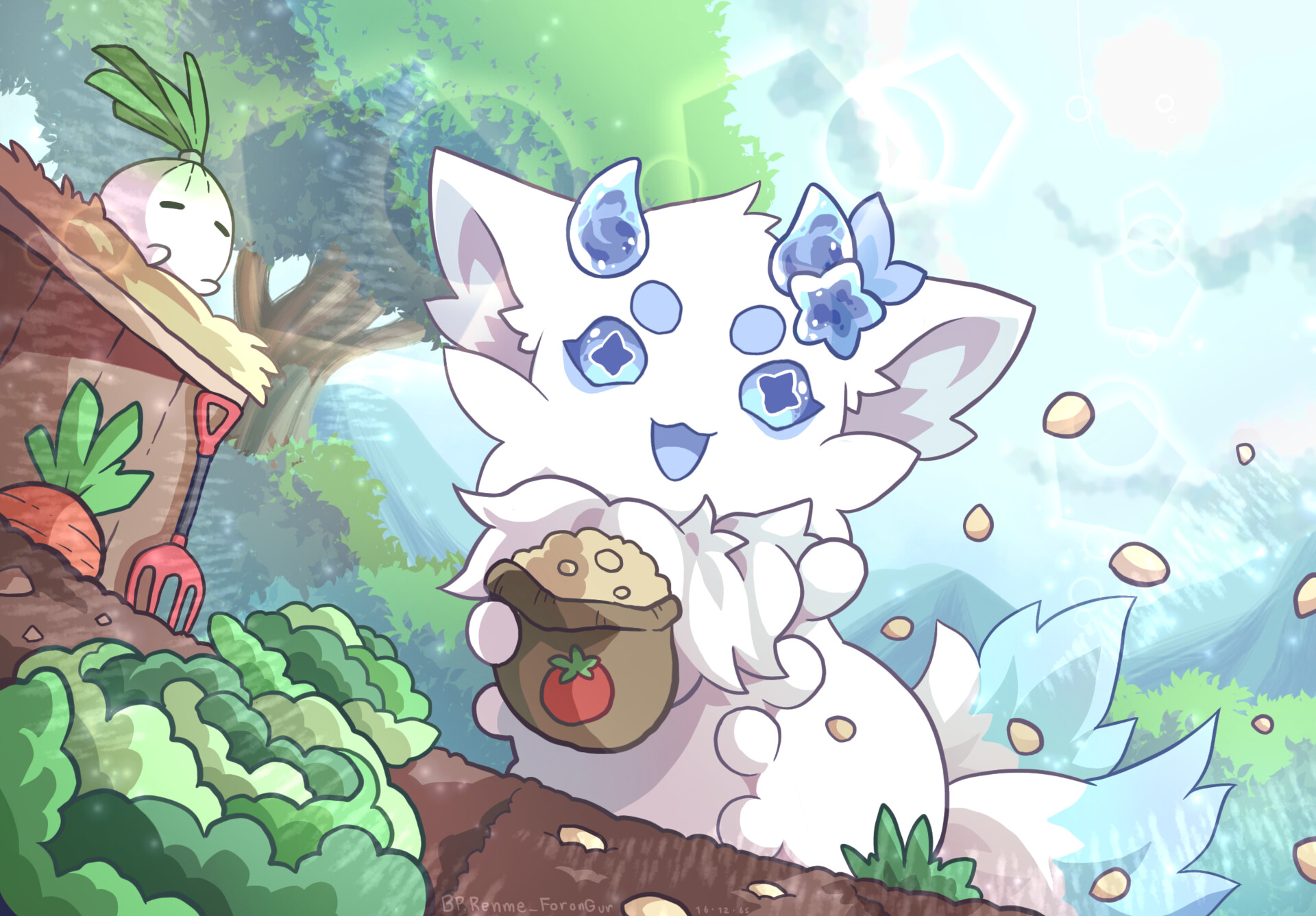 ArtStation - Sowing Friendship (Pacapillar)