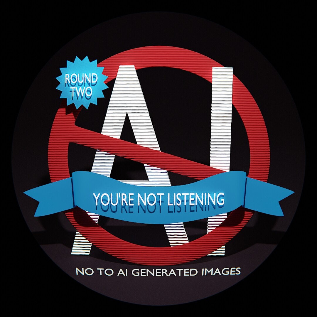 ArtStation - Round two, no to theft.