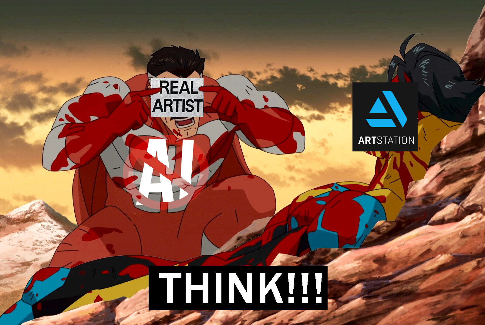 ArtStation - Thinking my friend, thinking