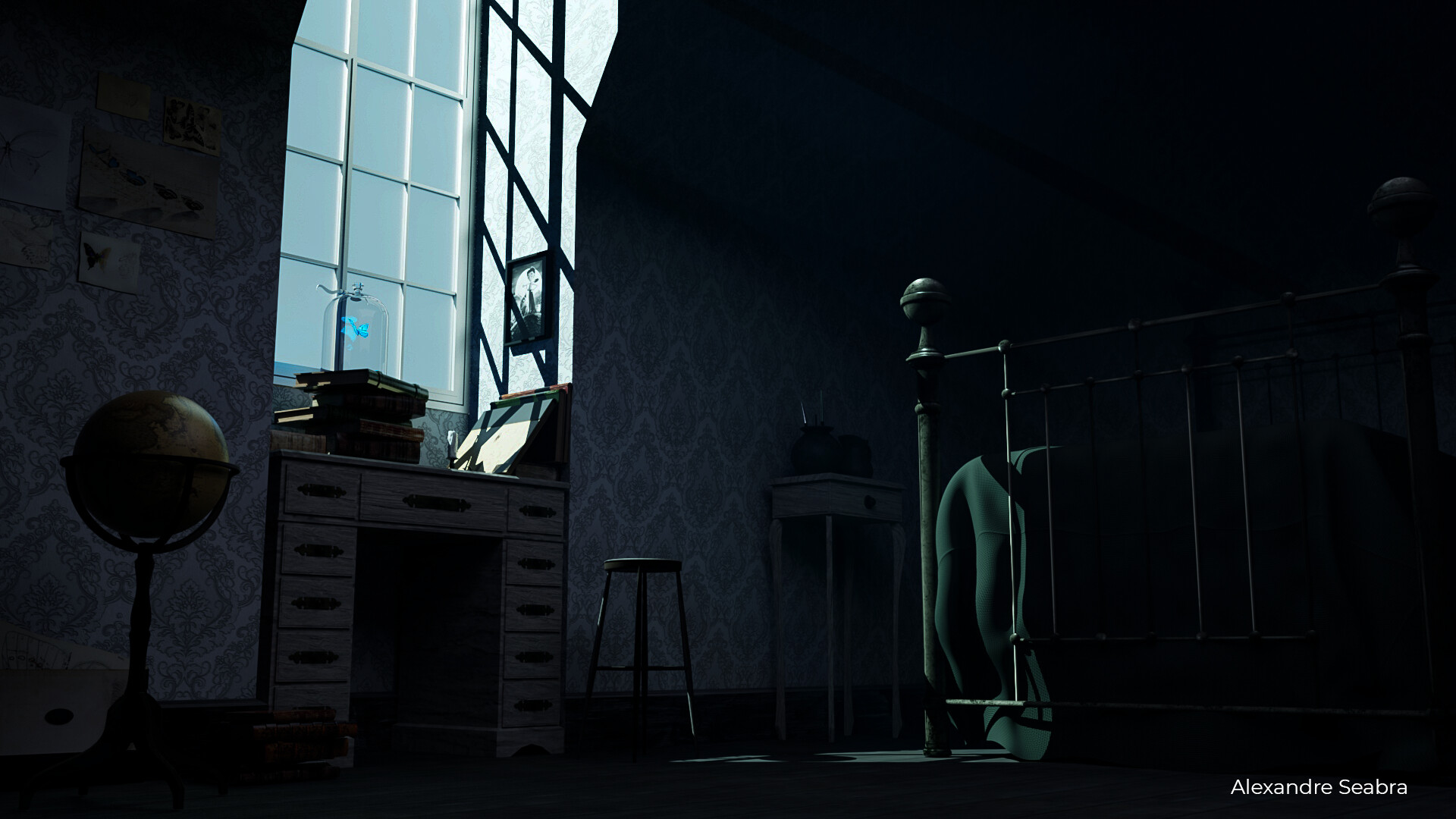 ArtStation - Victor Van Dort room