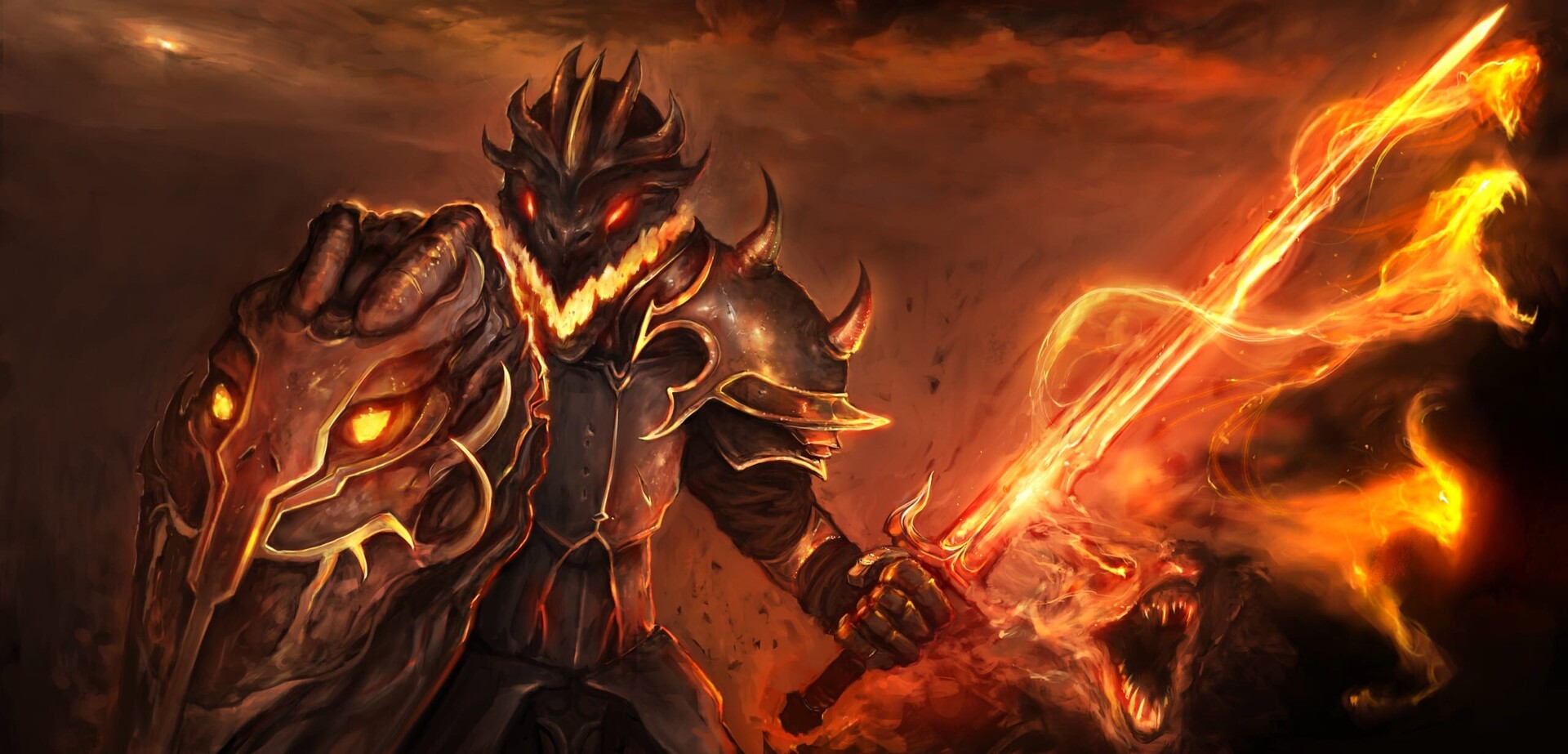 ArtStation - Fire Knight