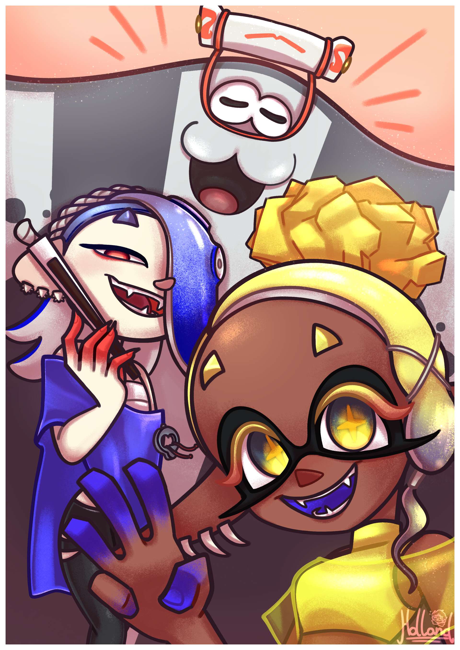 ArtStation - Deep cut Selfie