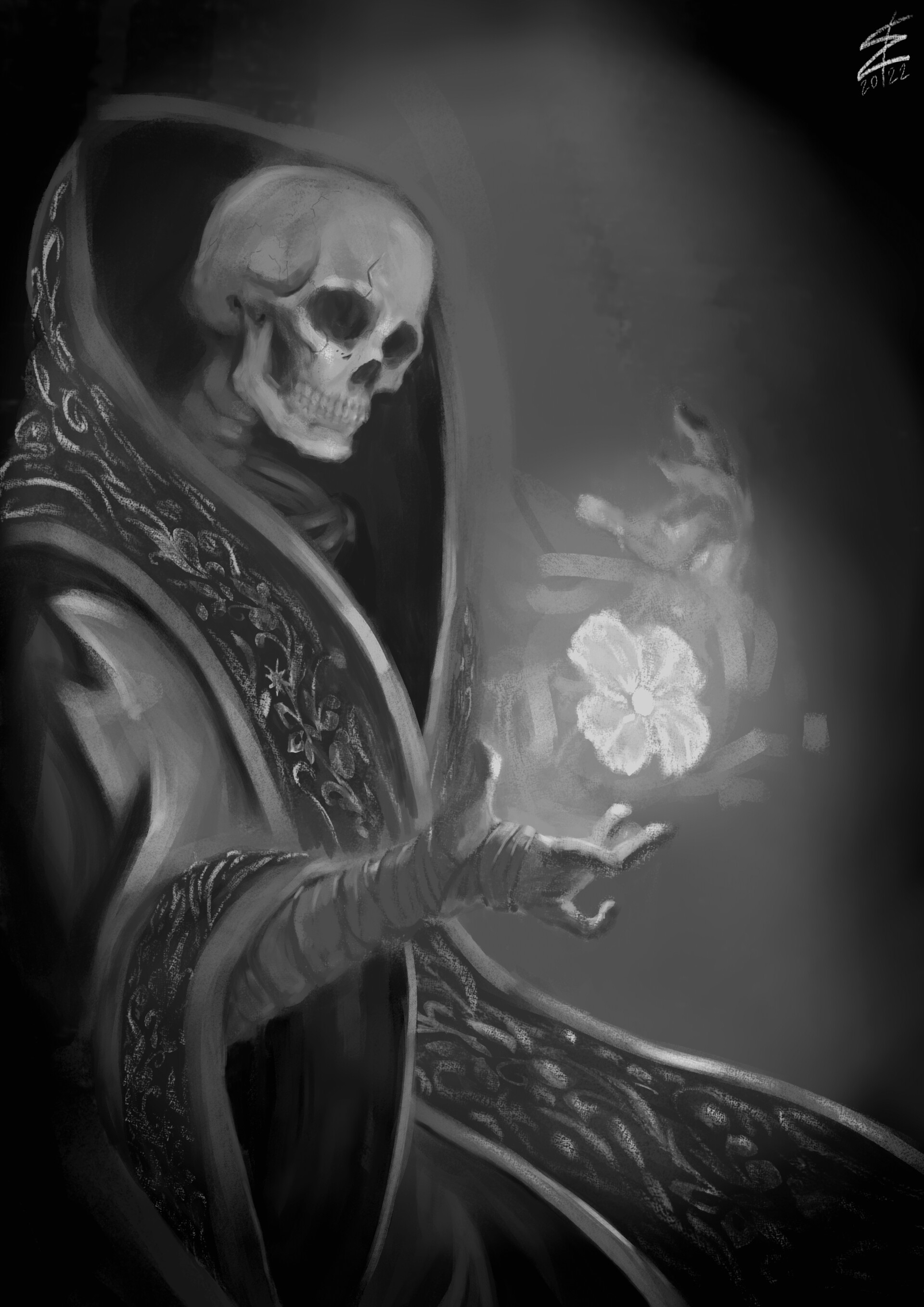 ArtStation - Lich mage