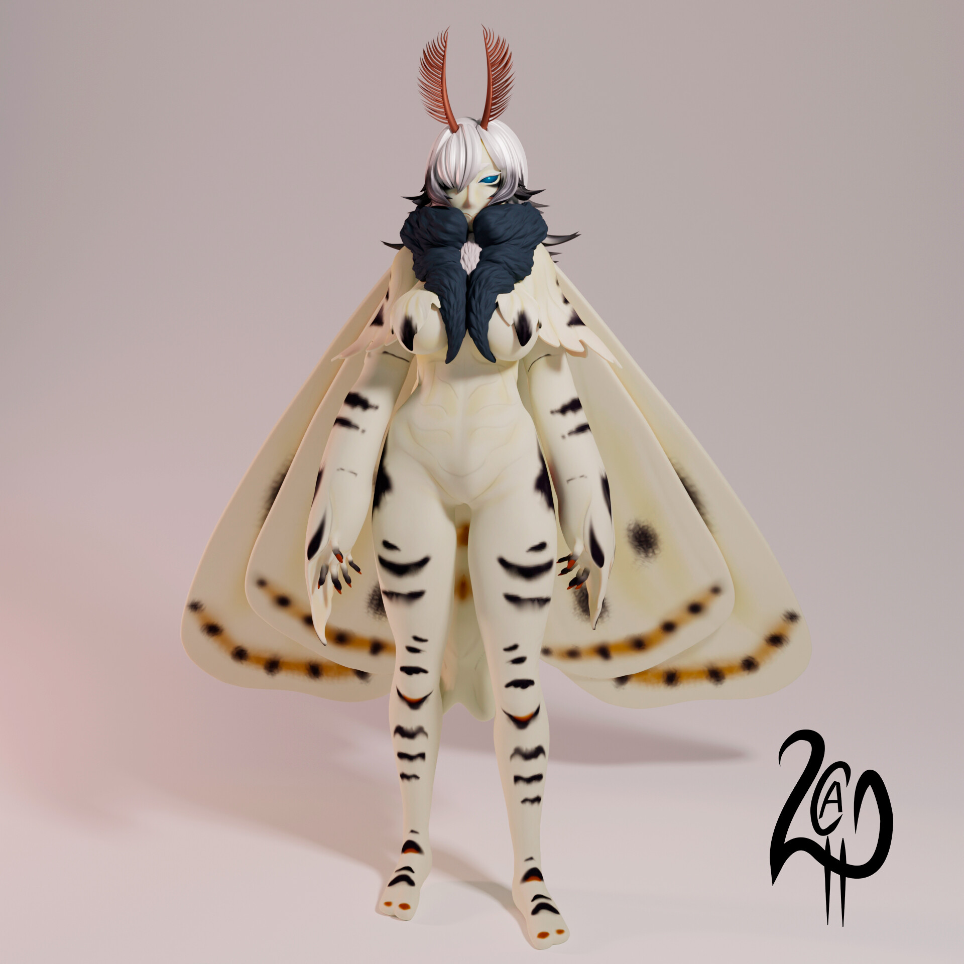 ArtStation - CHICA POLILLA