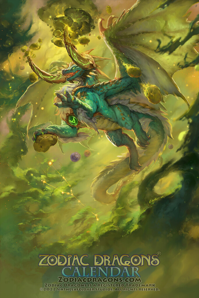 2023 Zodiac Dragon, Taurus by Christina Yen : r/ZodiacArt