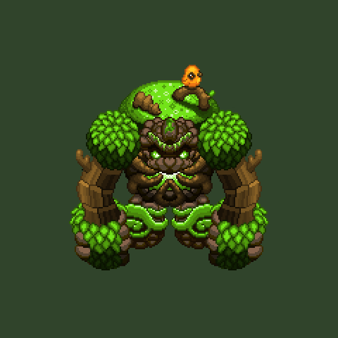 Minecraft Wood Golem