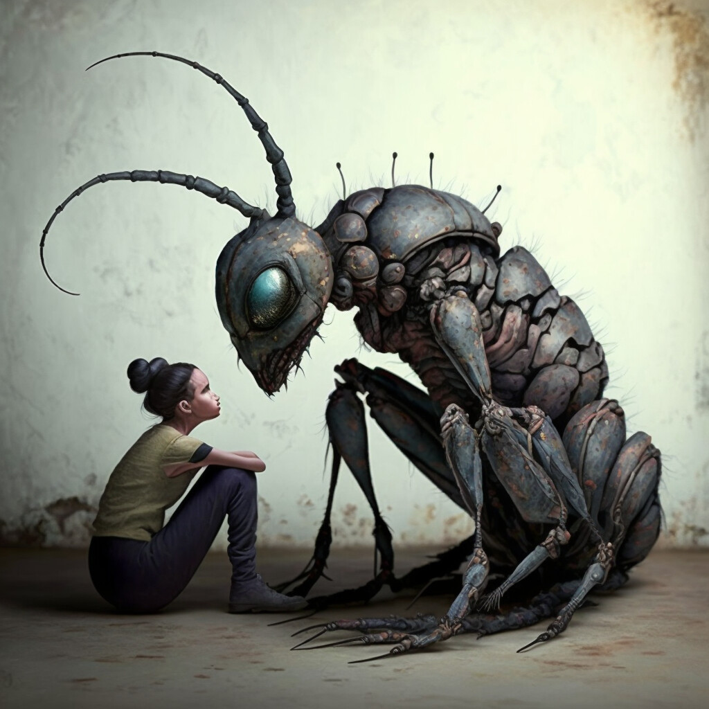 ArtStation - Hug that bug