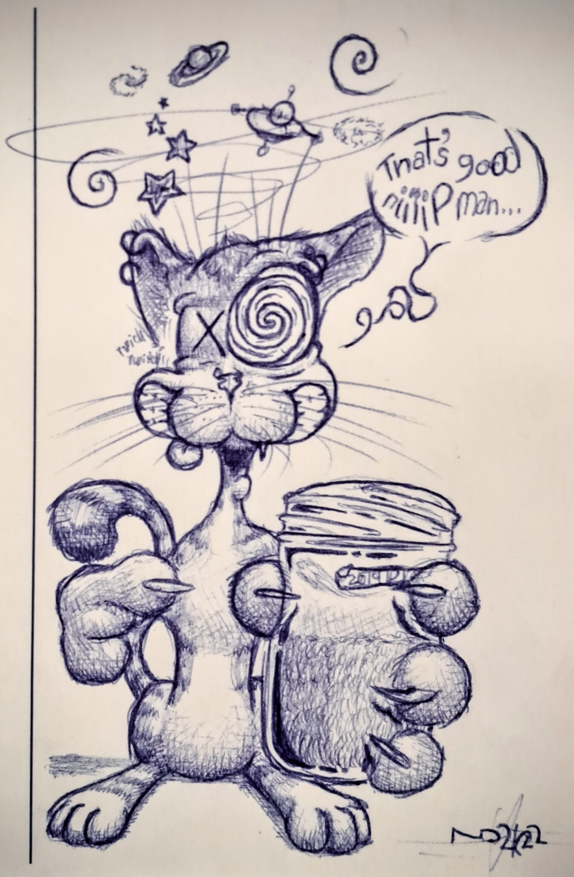 ArtStation - Resist the nip...