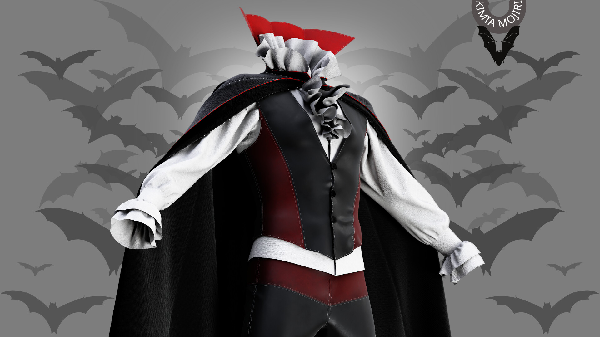 ArtStation - Lord Vampire Outfit - 6 PIECES - Texture - Marvelous ...
