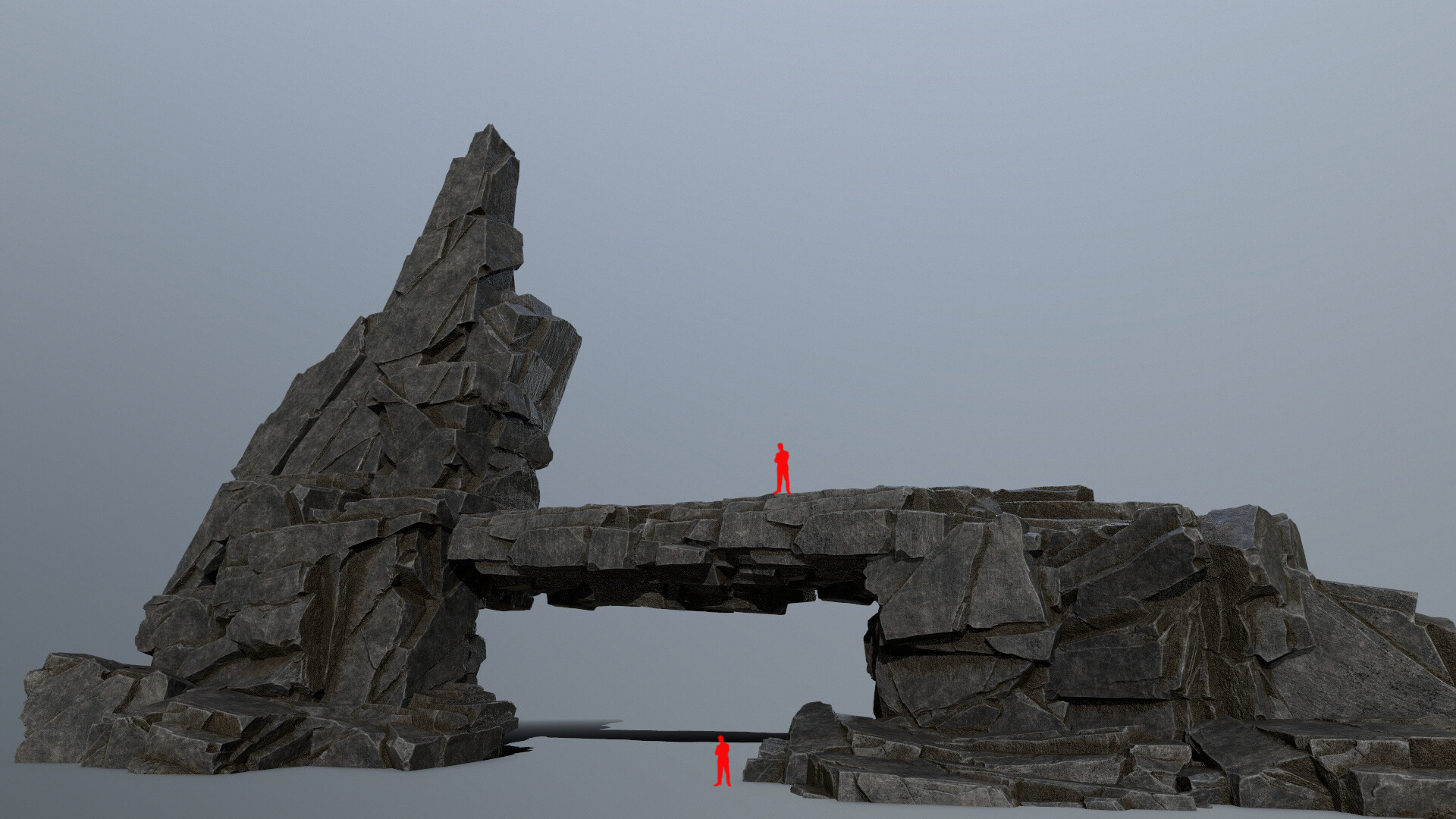 ArtStation - cliff rocks