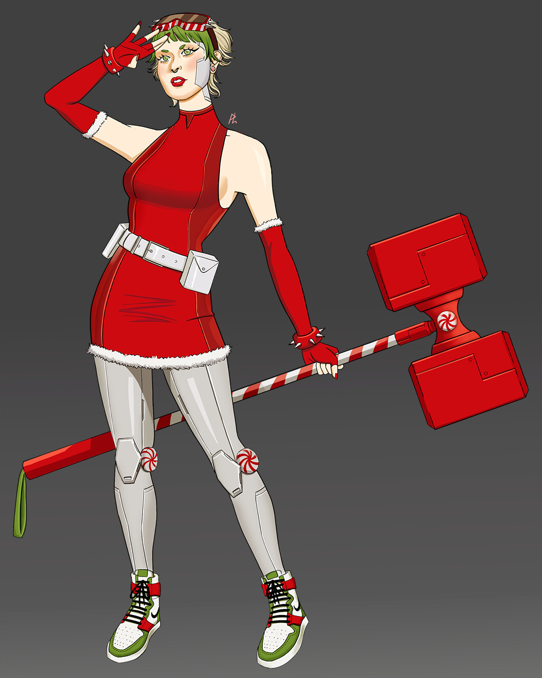 ArtStation - Cyber Christmas