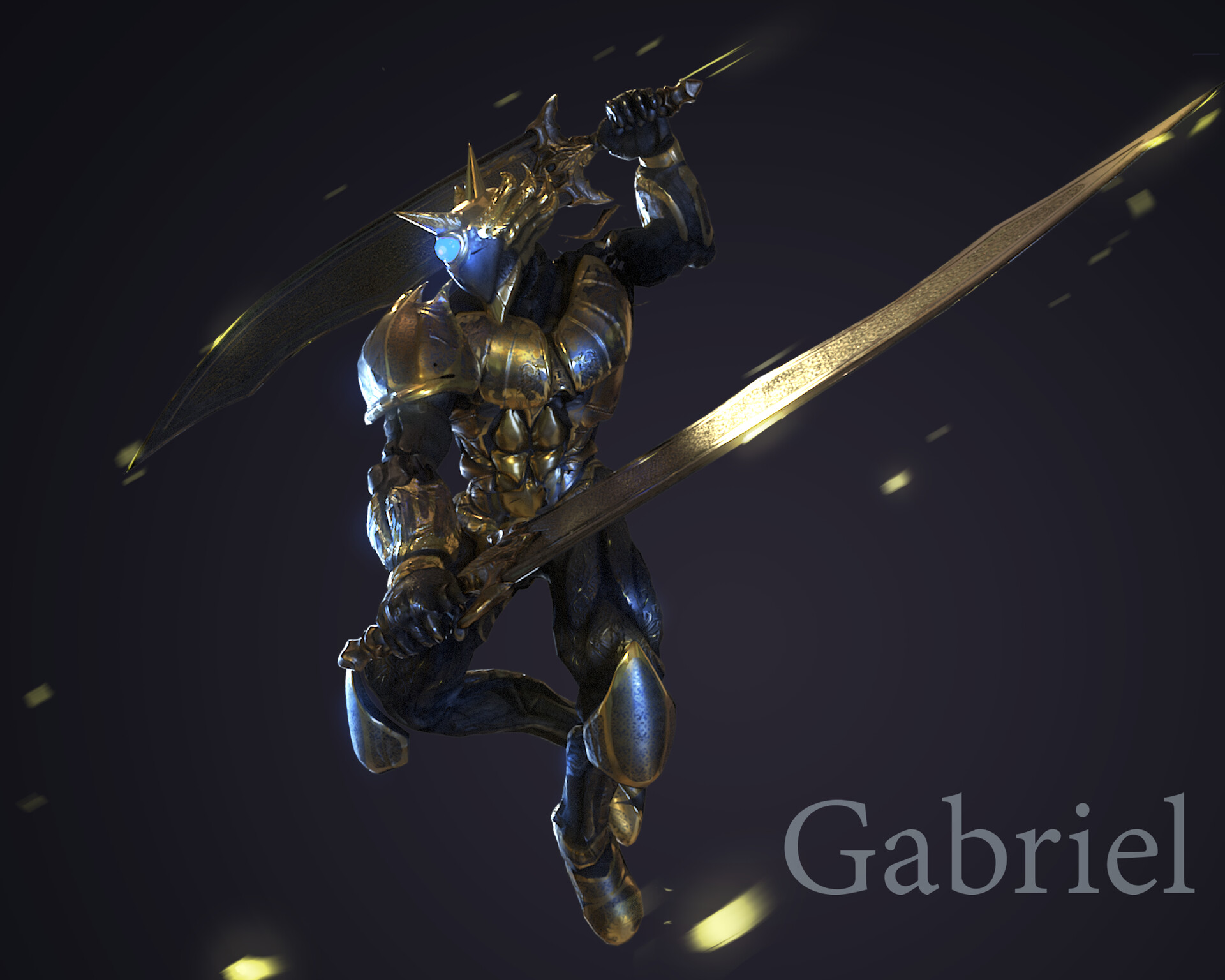ArtStation - Combat Animation Pack | Gabriel