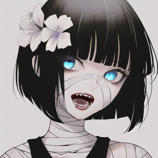 ArtStation - Girl in bandages