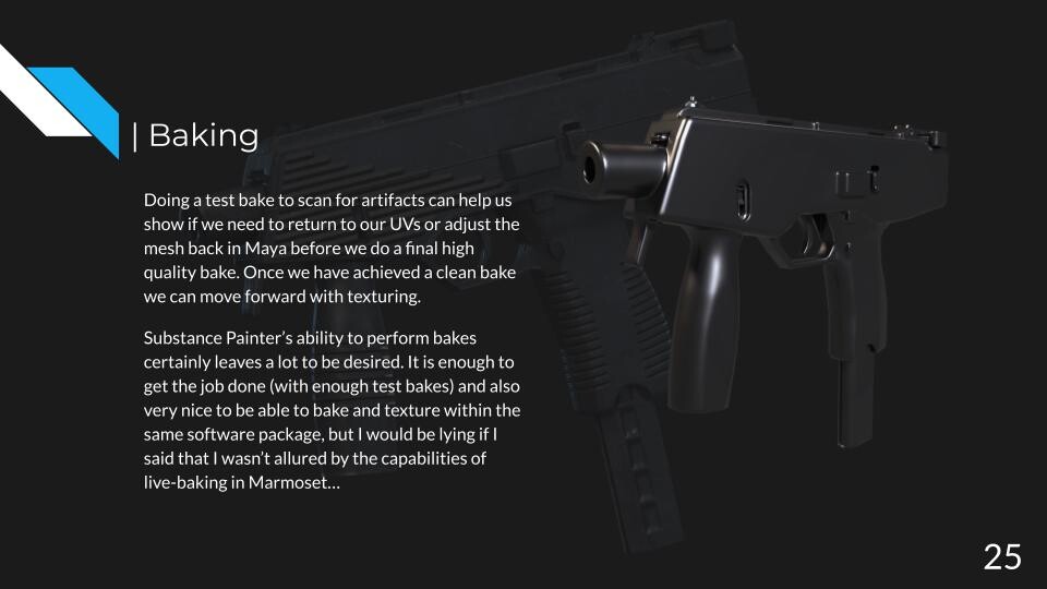 3D Art Portfolio of Jonathan Murray - Steyr TMP - Breakdown