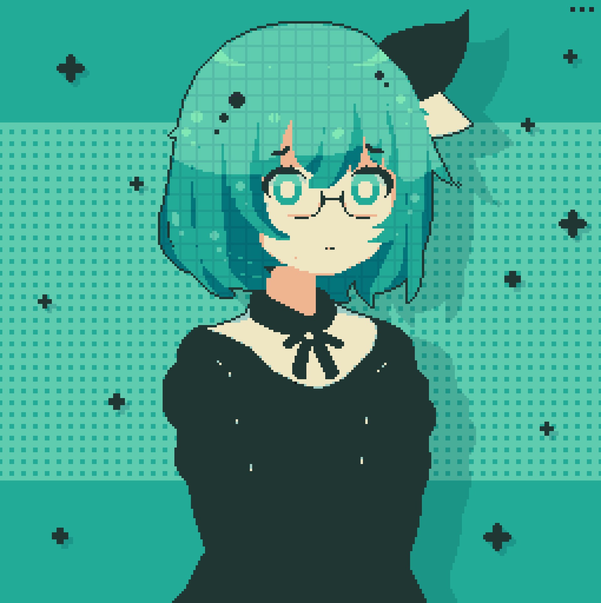 ArtStation - Just a blue hair girl