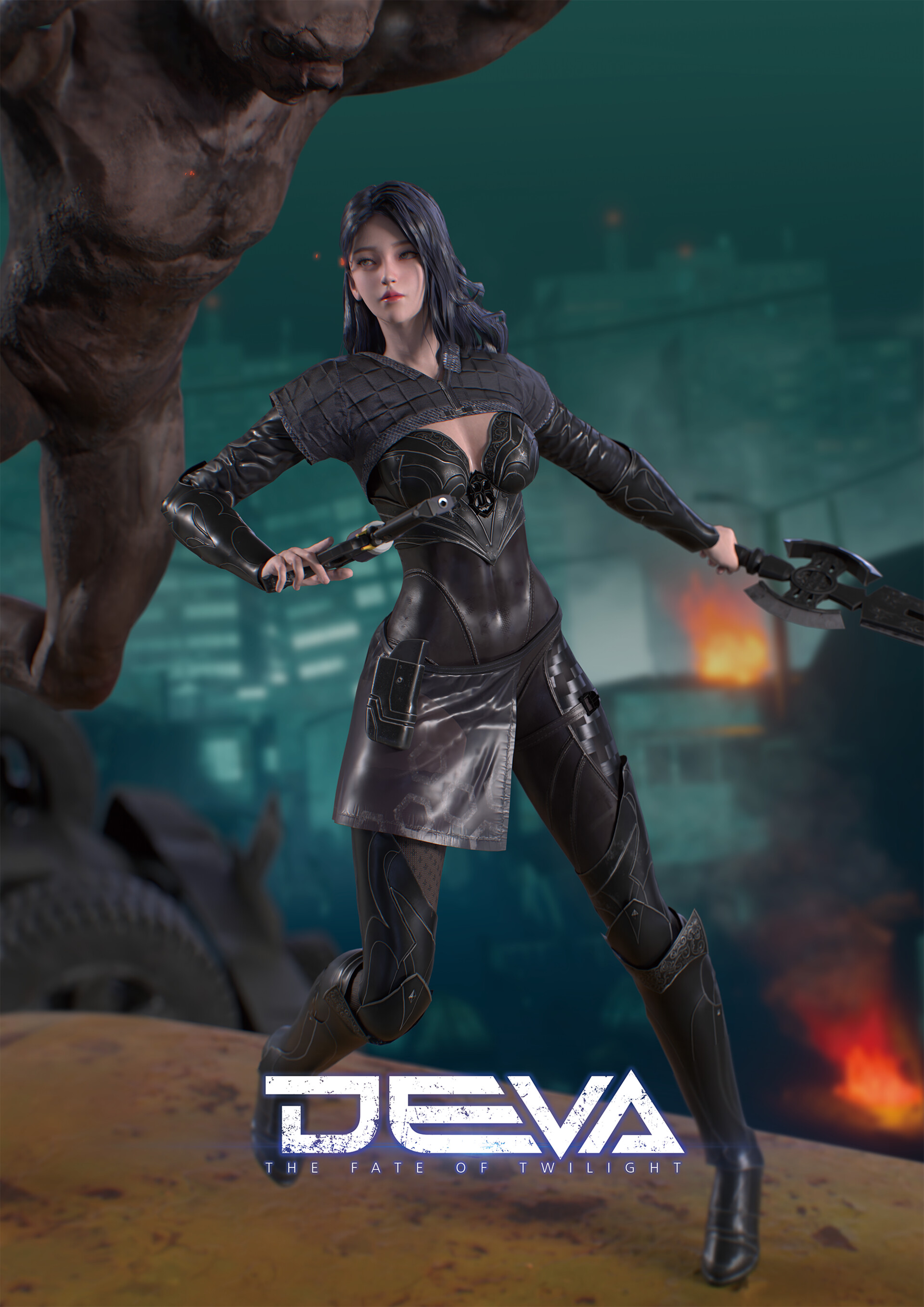 ArtStation - Post-Apocalypse Warrior