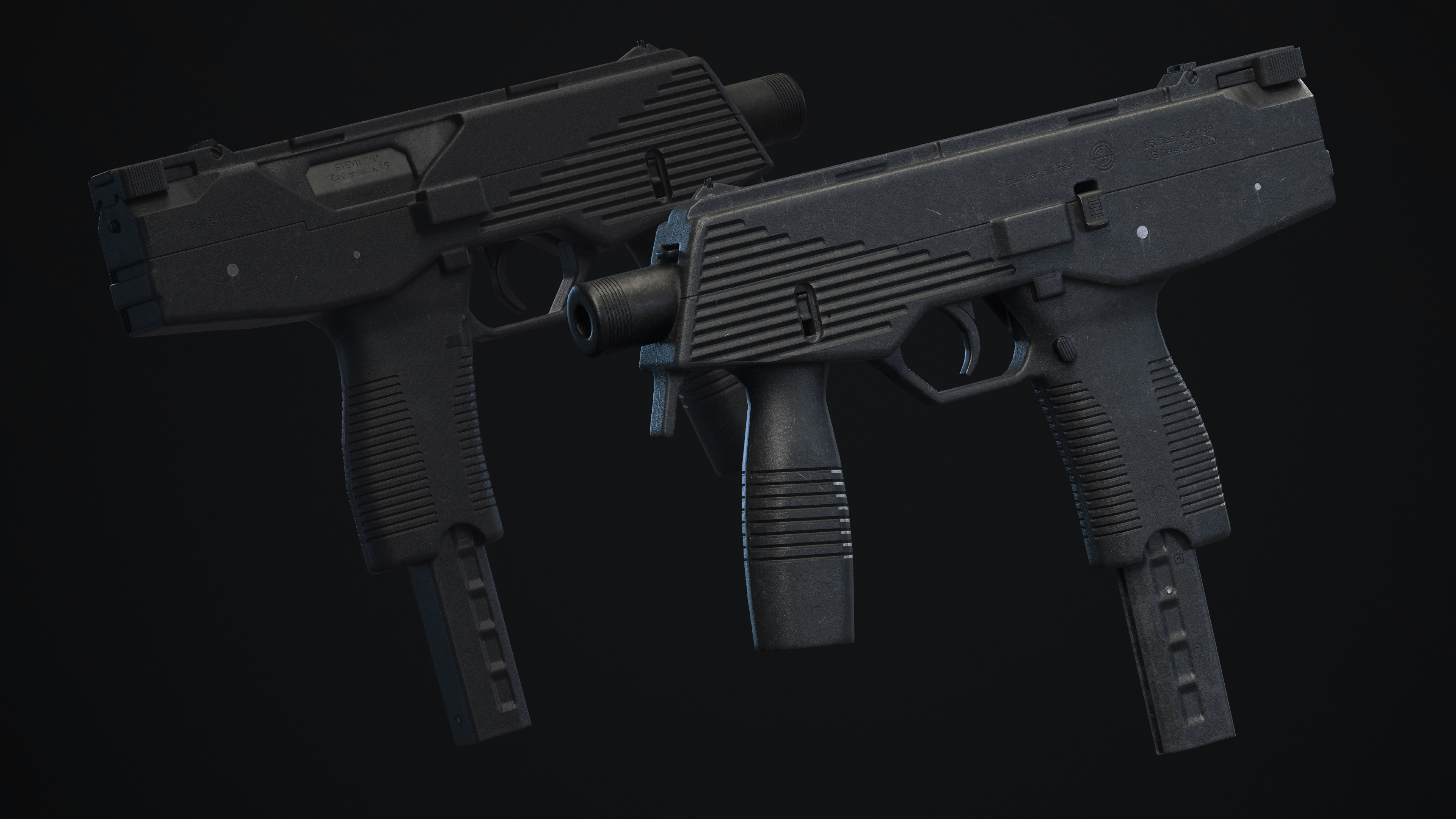 3D Art Portfolio of Jonathan Murray - Steyr TMP