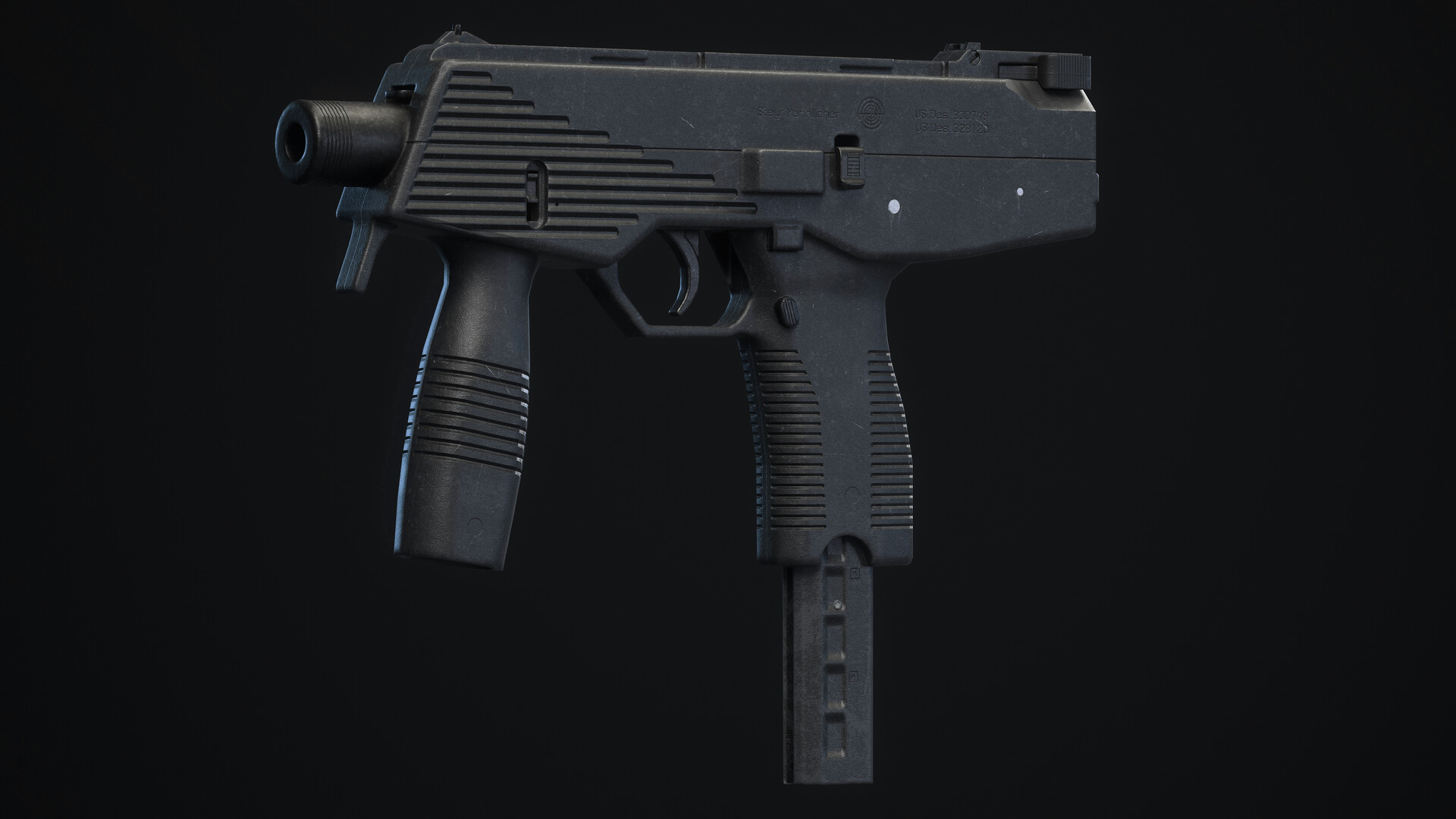 3D Art Portfolio of Jonathan Murray - Steyr TMP