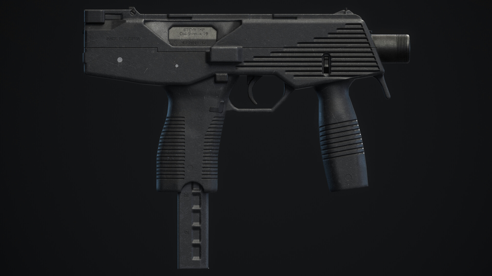 3D Art Portfolio of Jonathan Murray - Steyr TMP