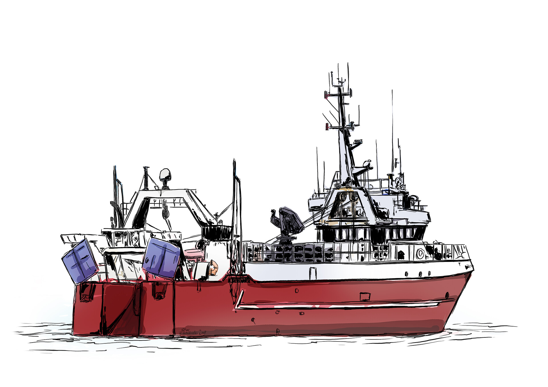 ArtStation - Bottom Trawler