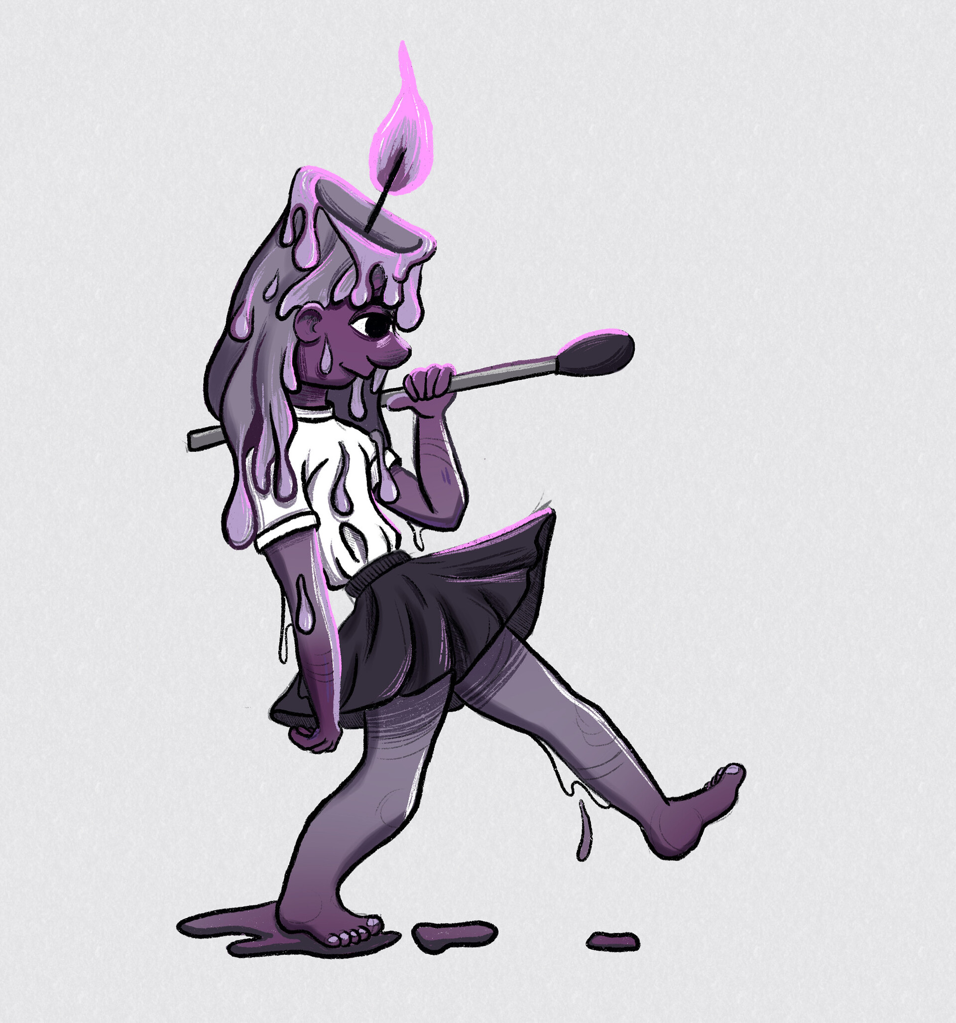 ArtStation - Candle Girl