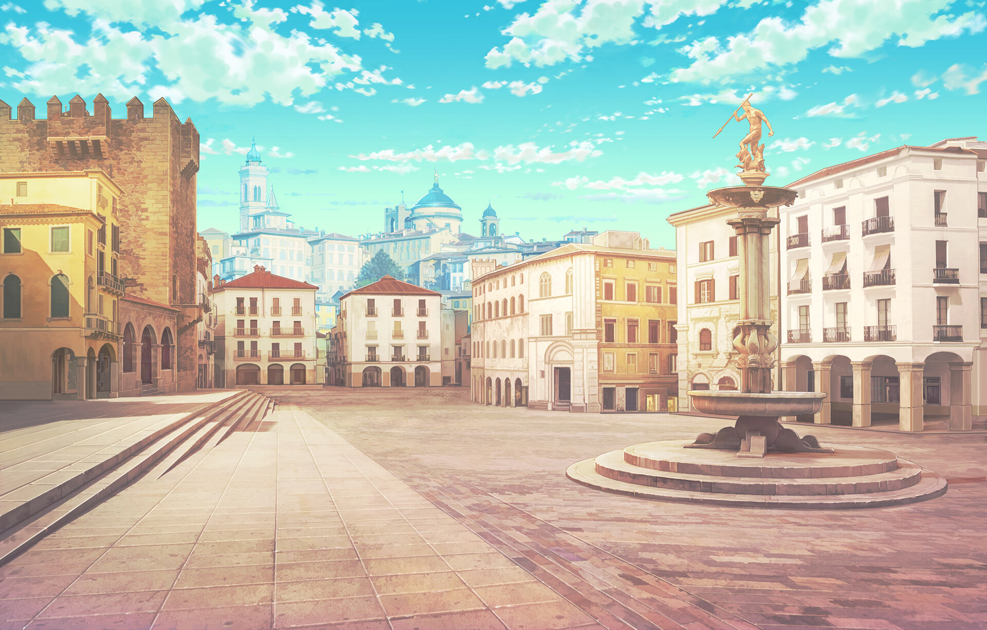 ArtStation - TALEVERSE | Town_Square