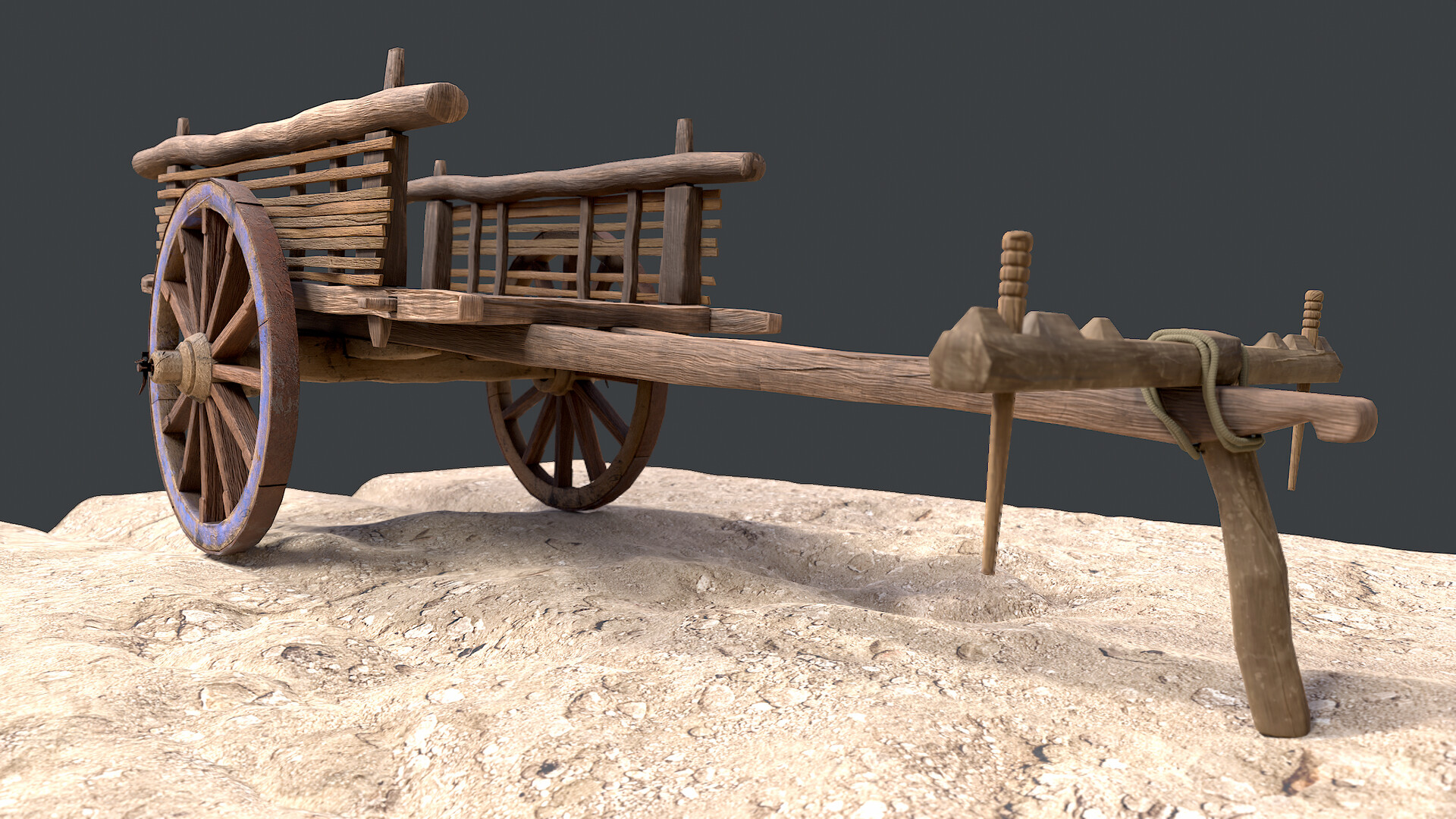ArtStation - Bullock Cart