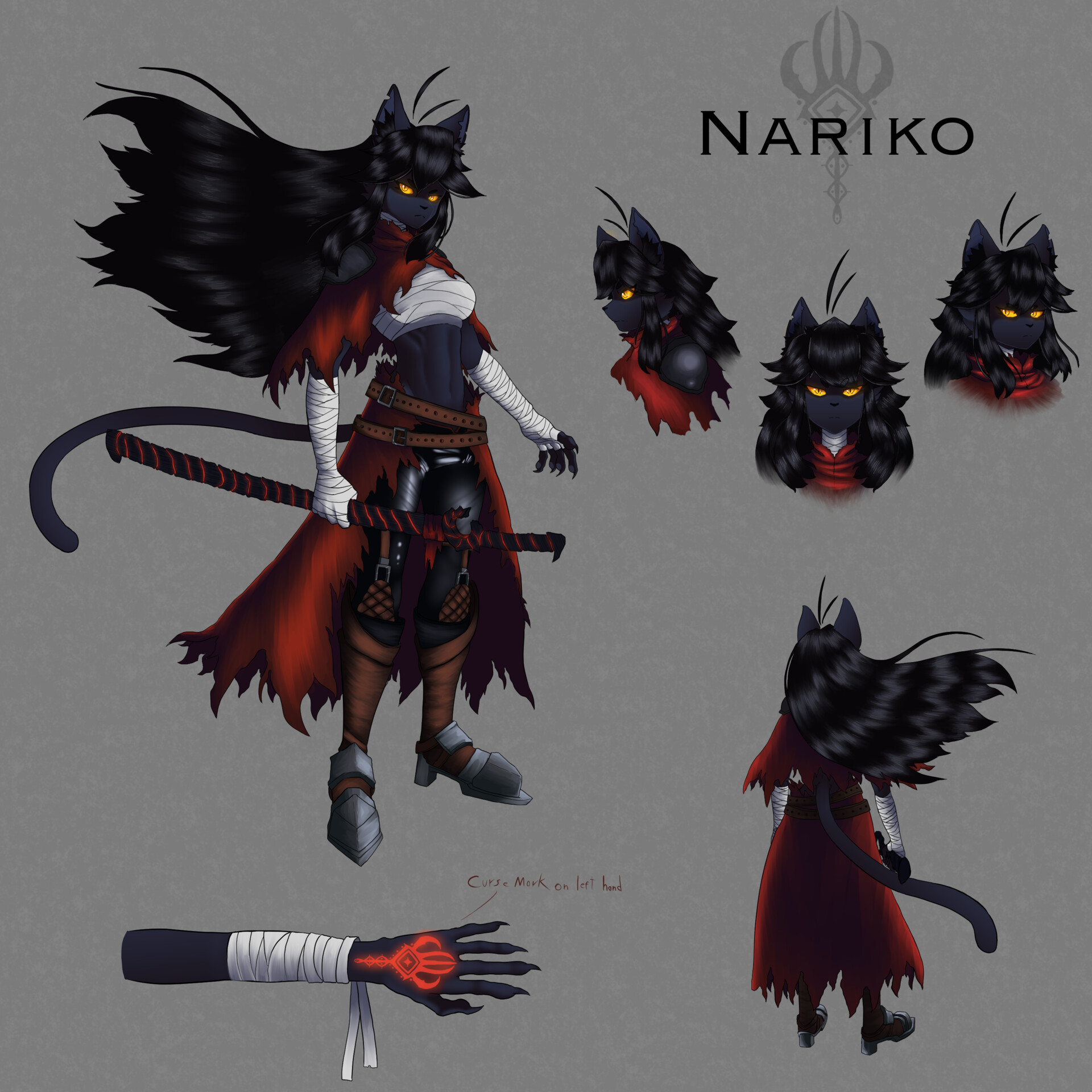 ArtStation - Nariko Black (Old Design)