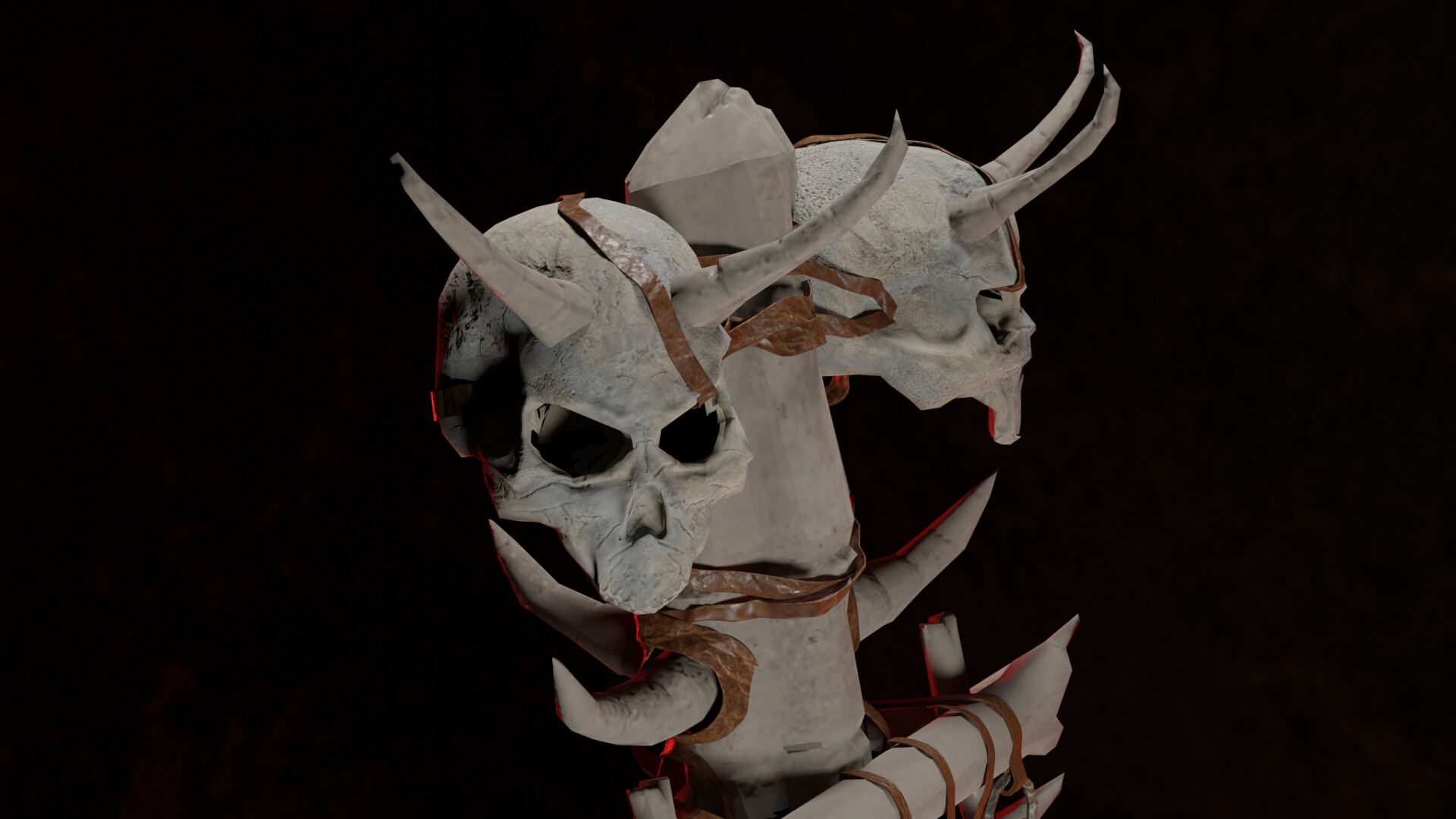 ArtStation - Devil's bones World of Warcraft theme