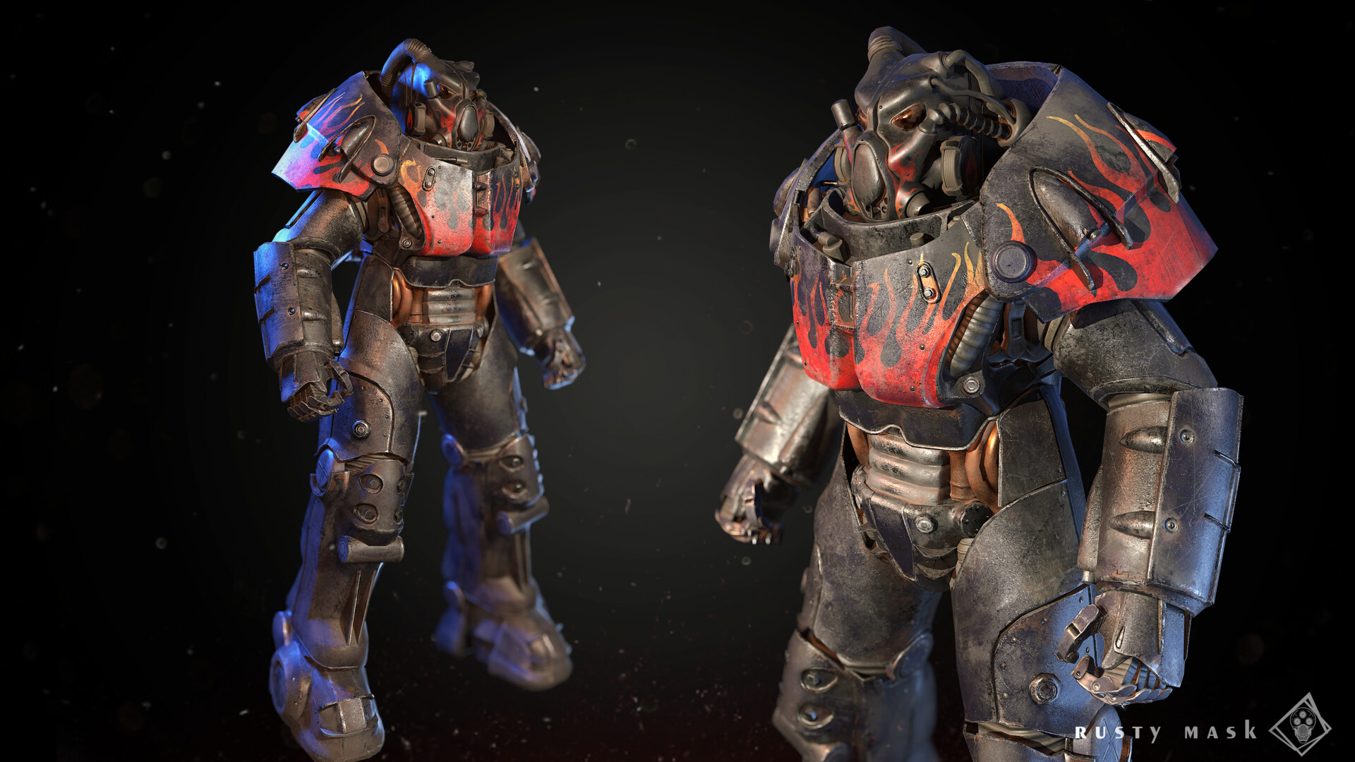 Danyil Sivyi - Fallout X01 Power Armor fanart