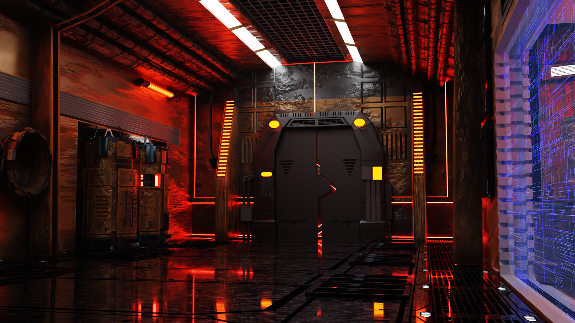 ArtStation - cinematic corridor