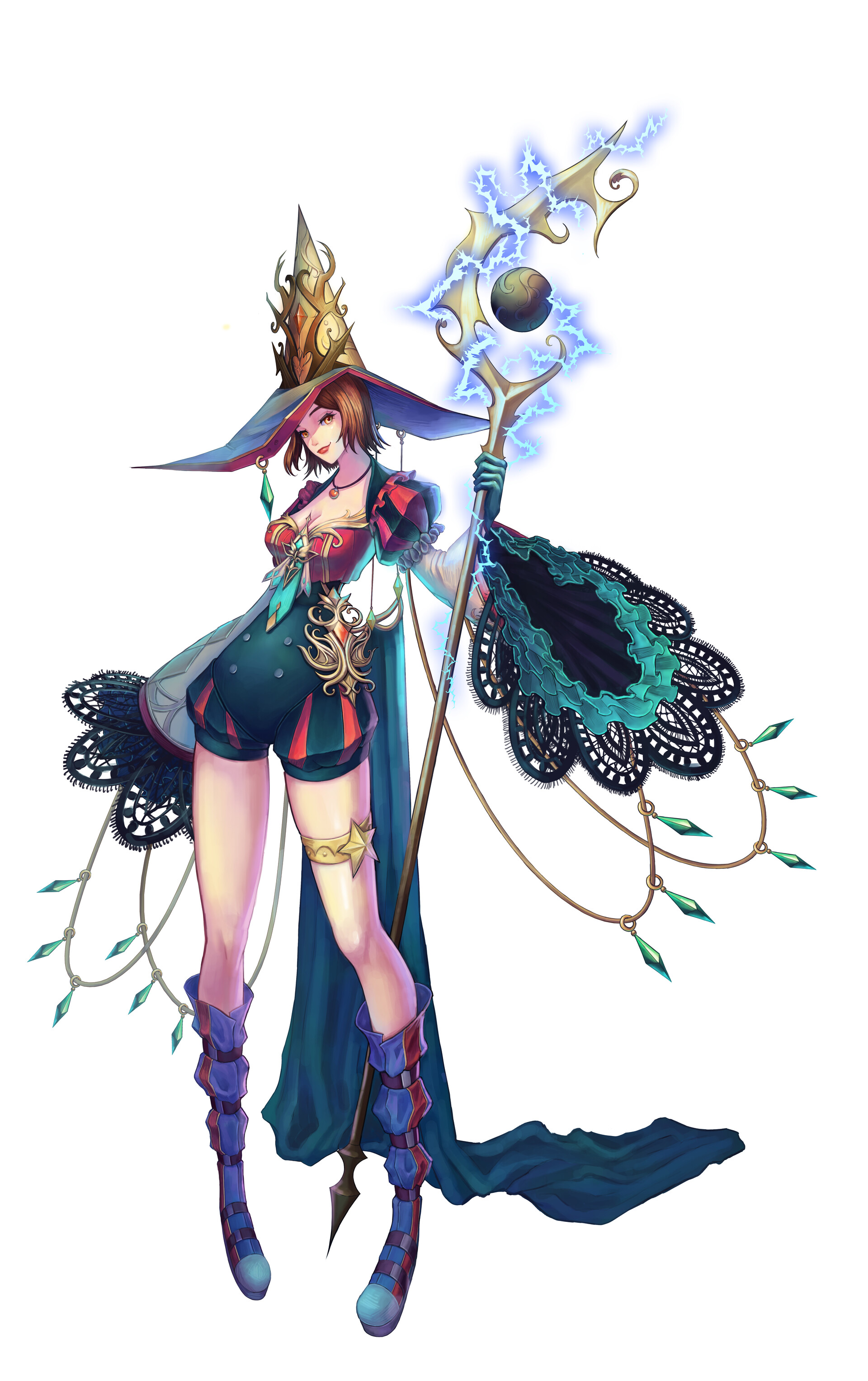 ArtStation - The Witch of the Forest