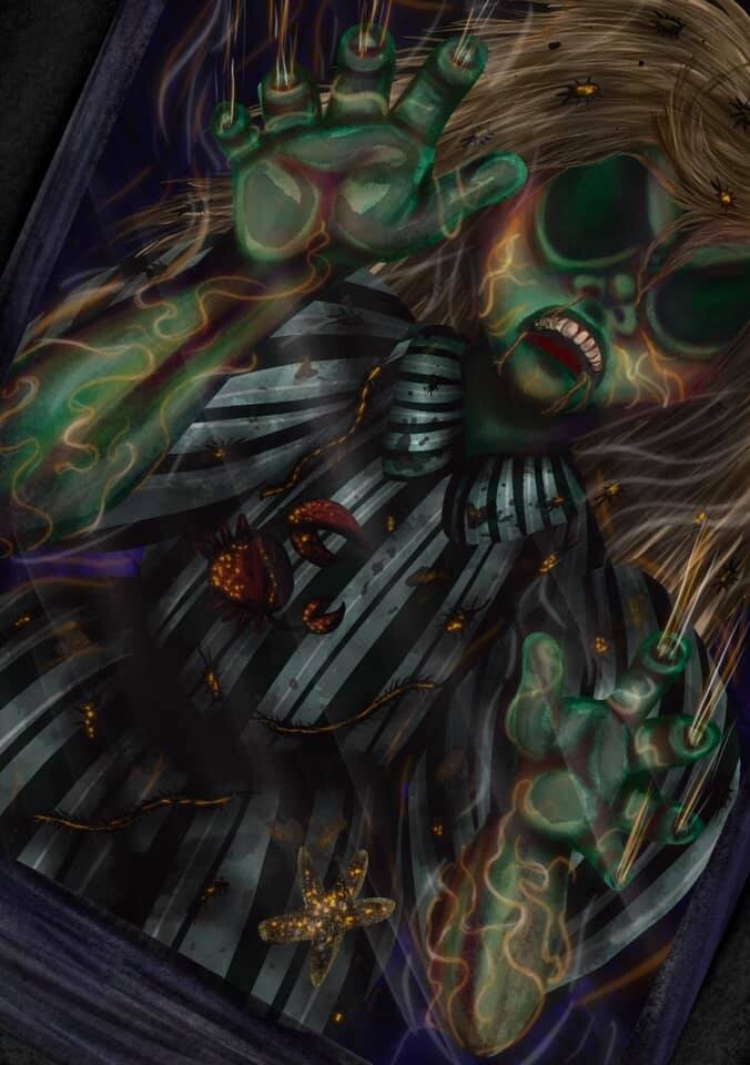 Miss Moon Illustration - Illustrated Scenes