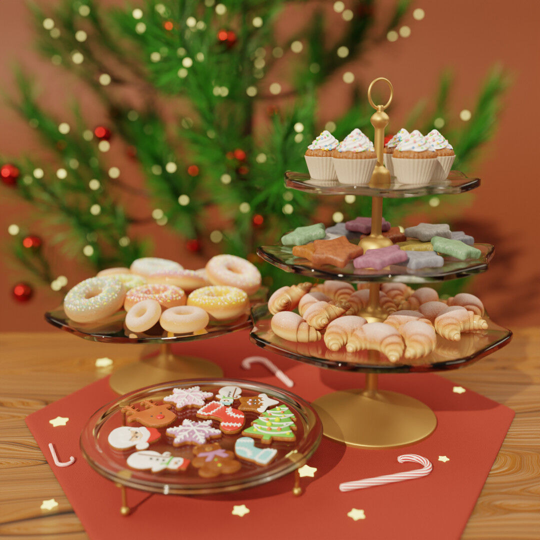 ArtStation - Christmas cookies