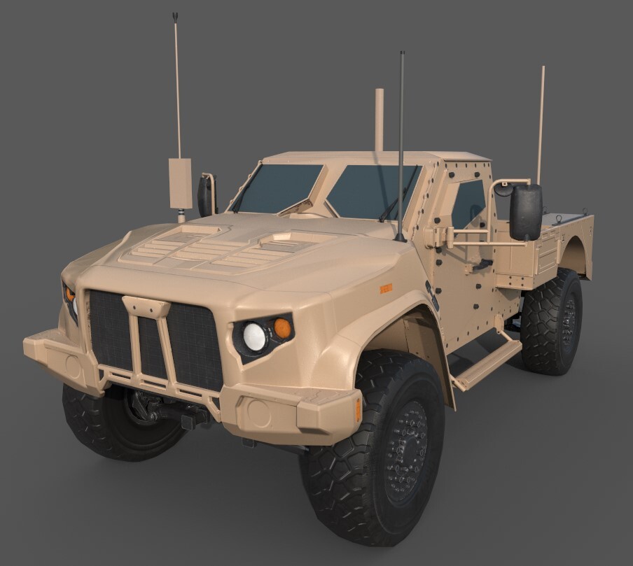 ArtStation - JLTV Vehicle