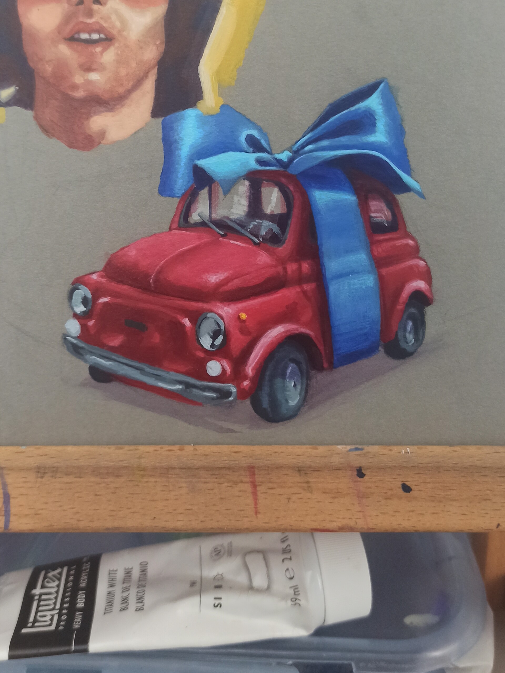 ArtStation - Red car paint