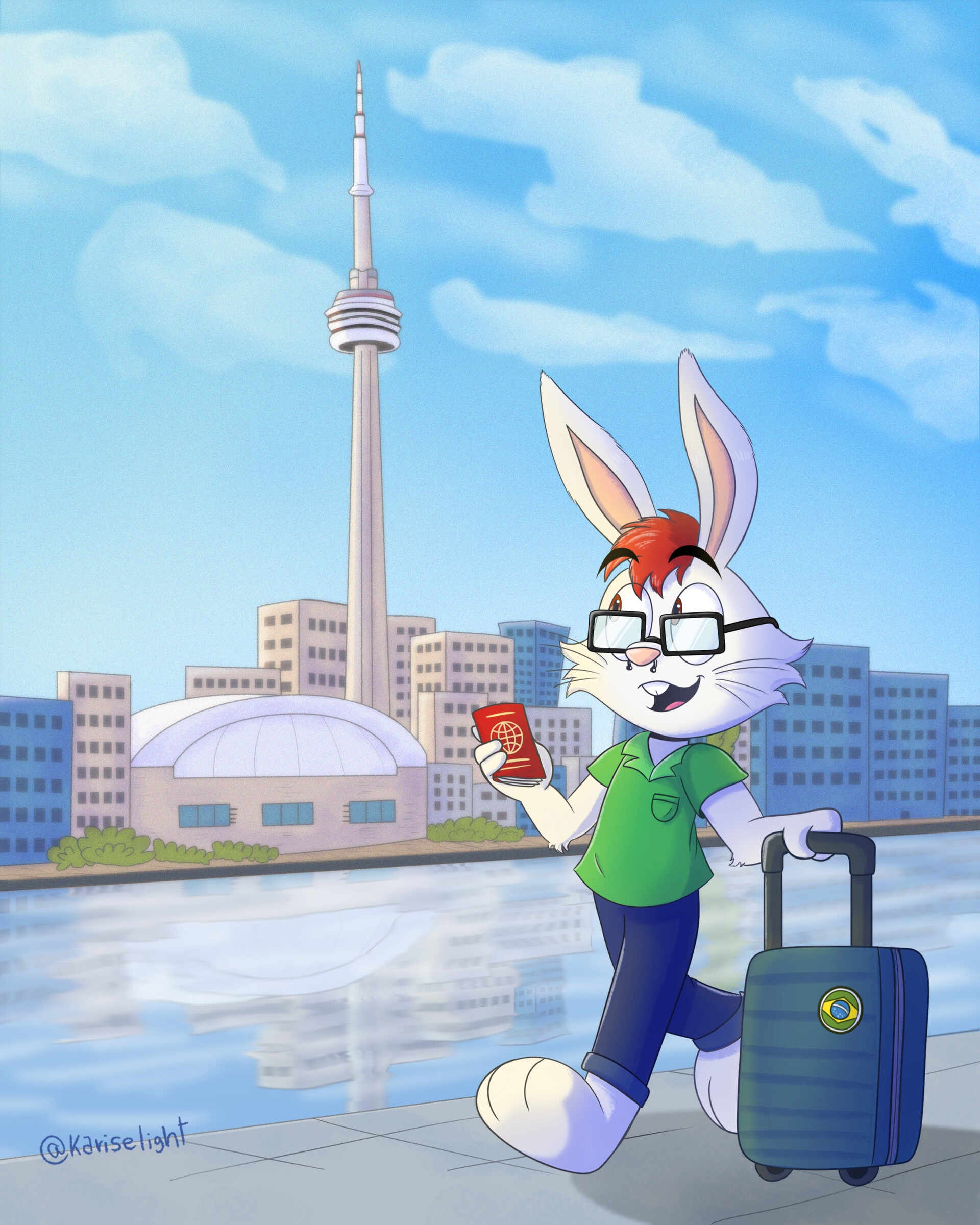 ArtStation - Arriving to Toronto - Commission Work