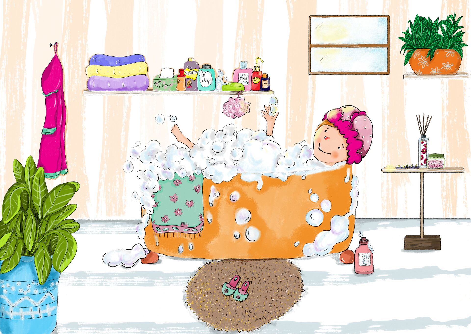 ArtStation - bath lover