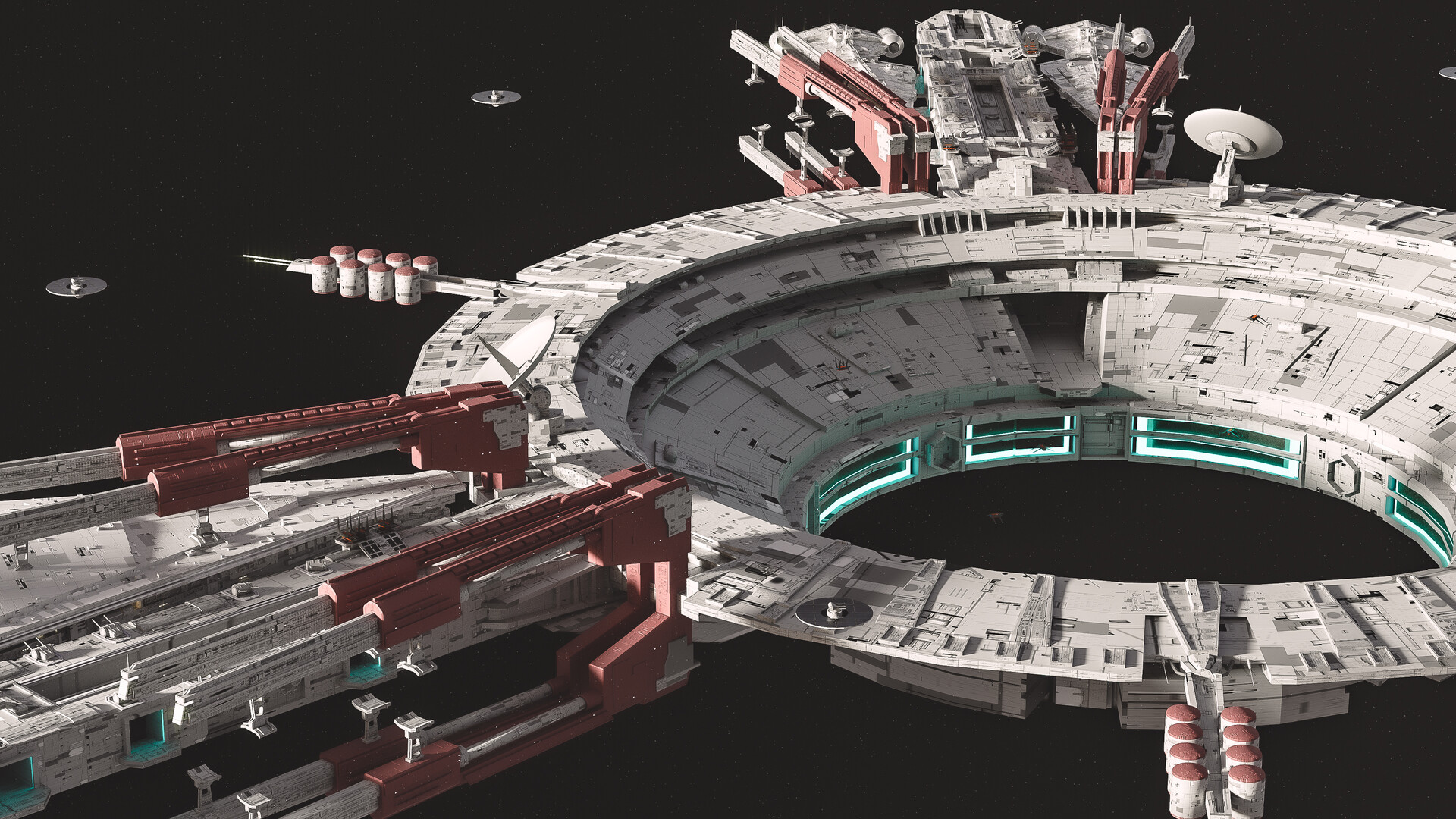 ArtStation - Space Lighting Study 3