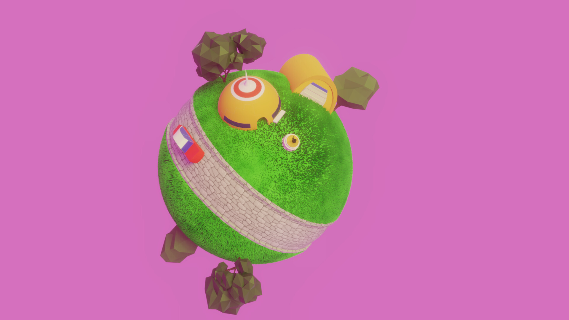 ArtStation - Modelisation 3D- Kaio House