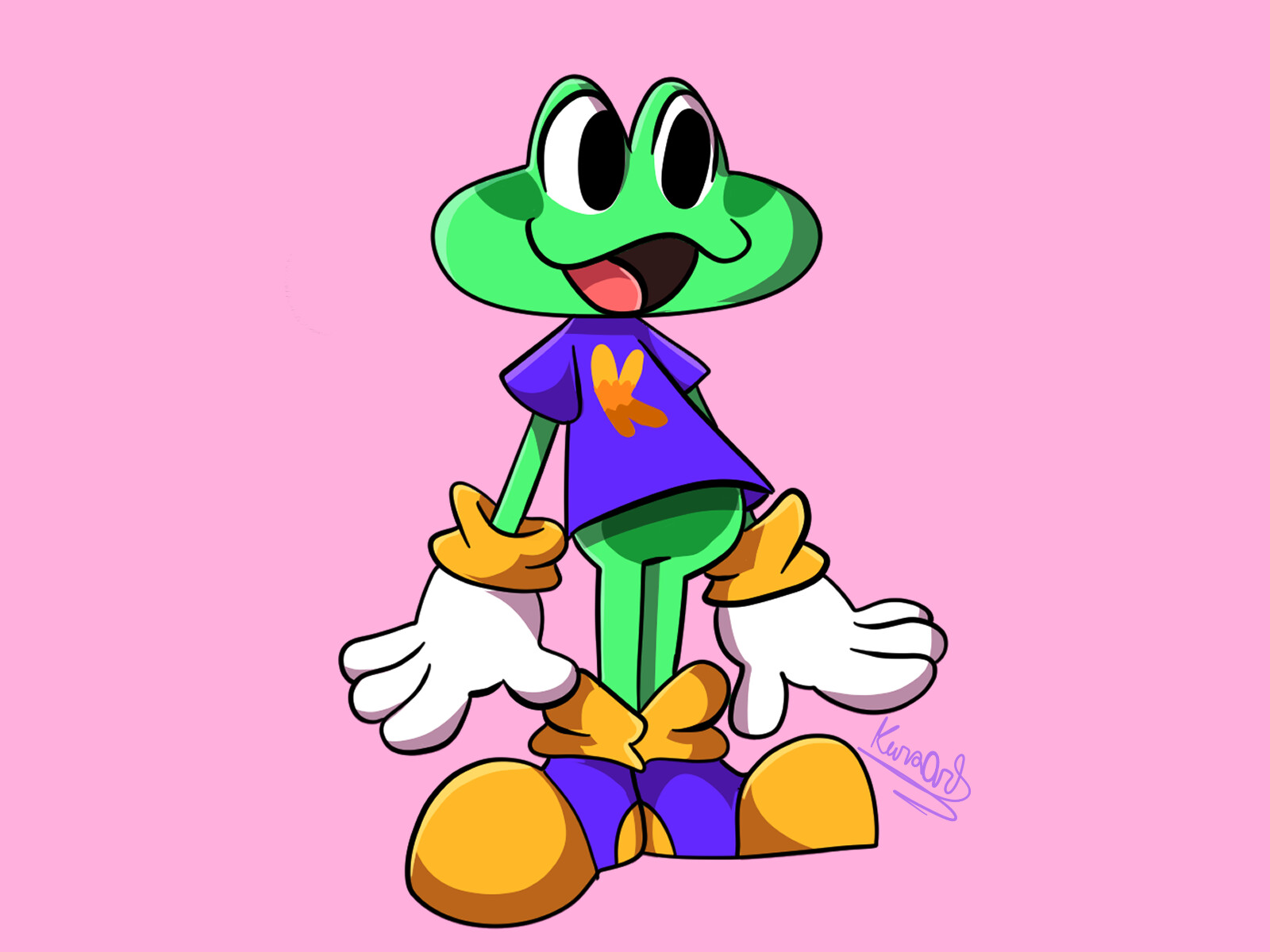 ArtStation - Kura the Frog - Again