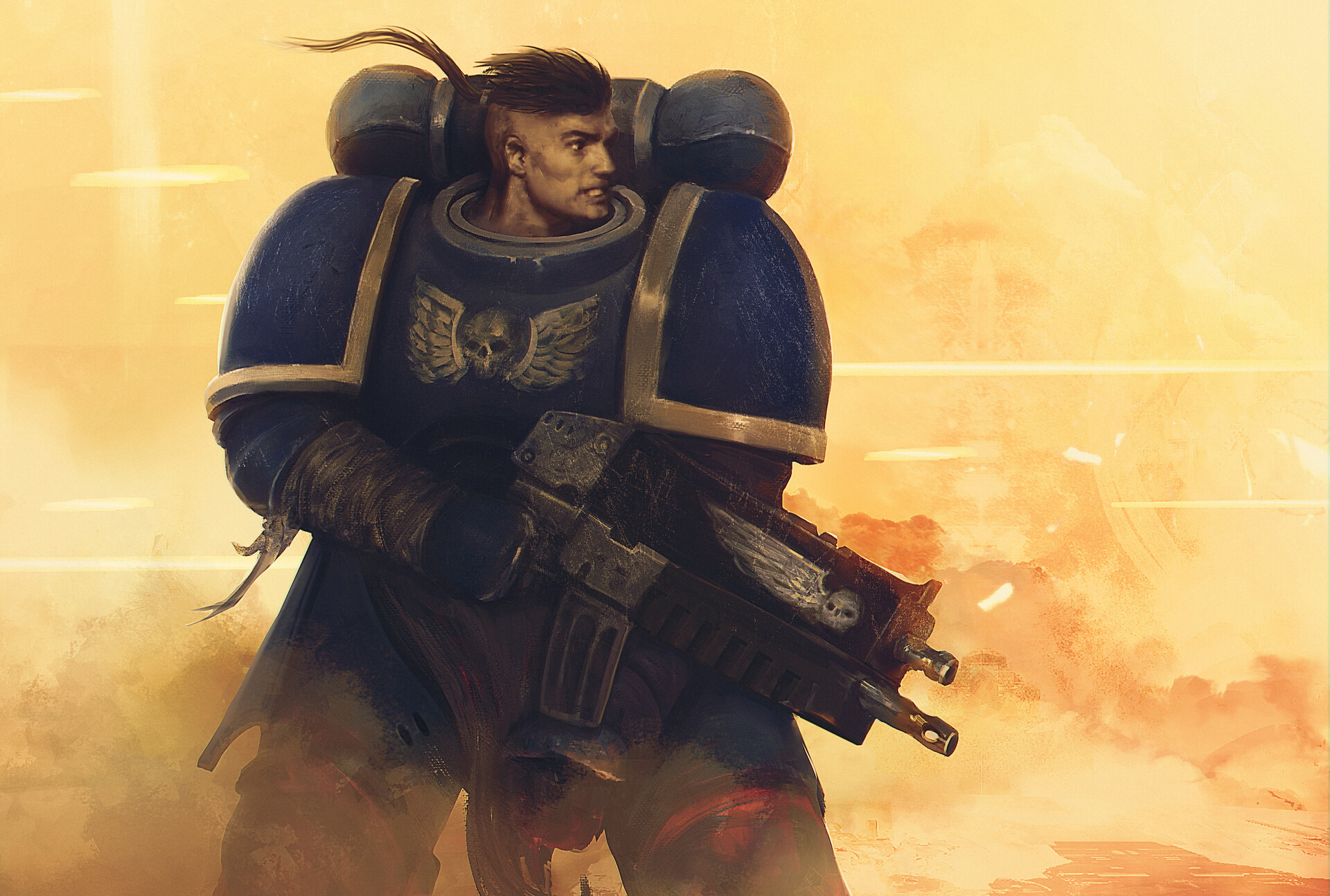 ArtStation - Henry Cavill+Warhammer 40k