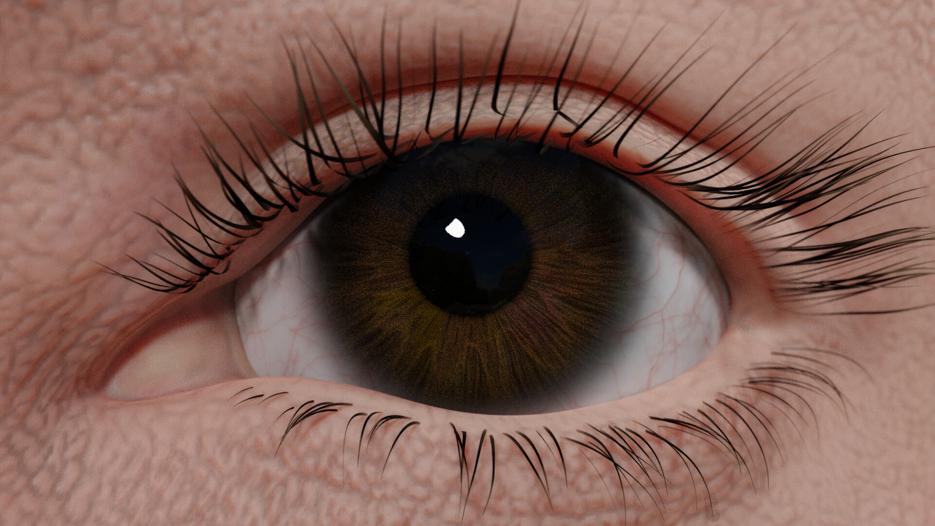 ArtStation - eye realistic 3d
