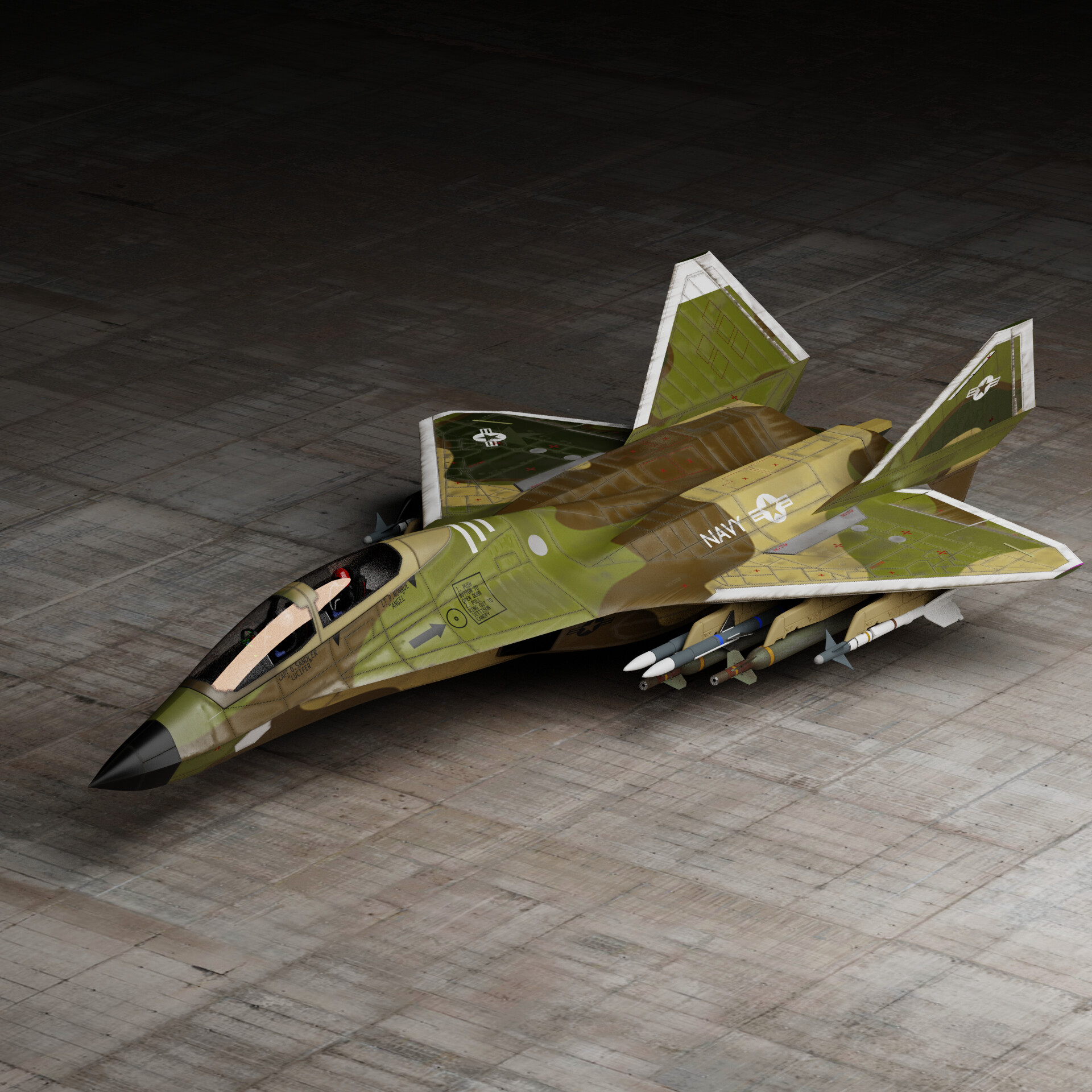 Olivier Vargas - The F-55E Orca - Aggressor Squadron